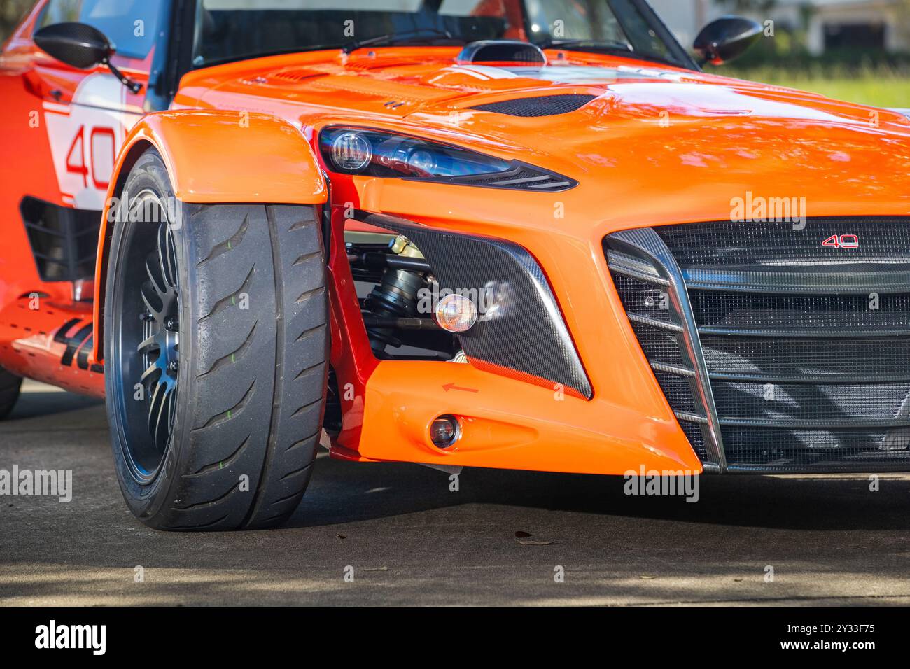 The Donkervoort D8 GT-40 is a high-performance sports car featuring a ...