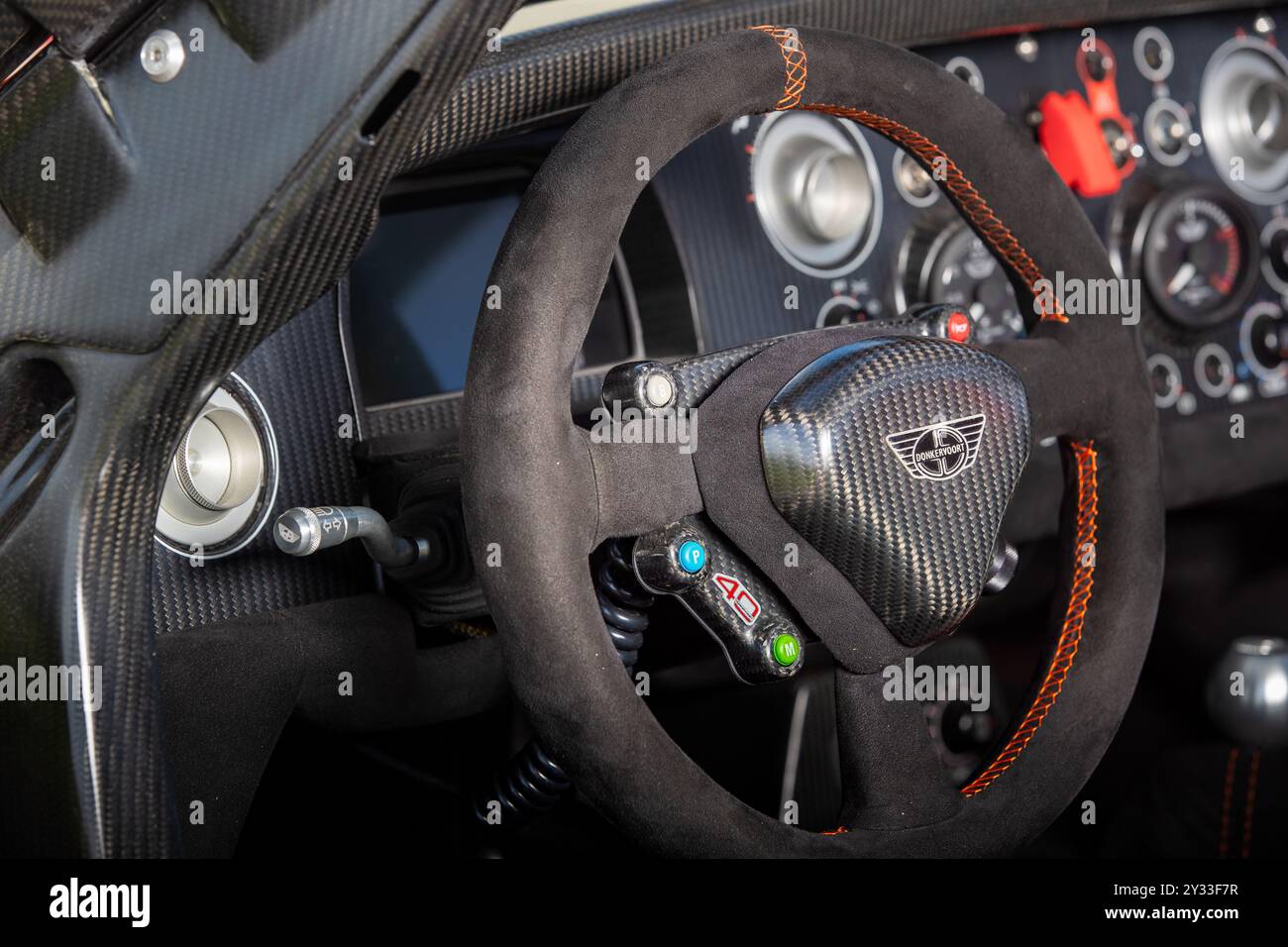 The Donkervoort D8 GT-40 is a high-performance sports car featuring a ...