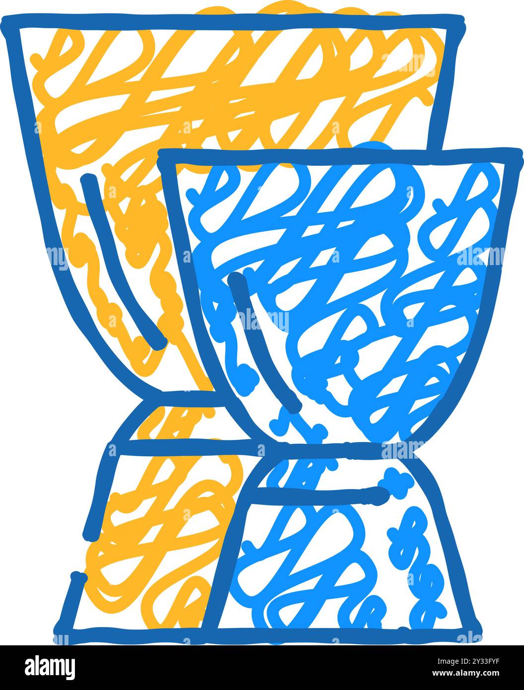 jiggers bartender icon doodle illustration Stock Vector Image & Art - Alamy