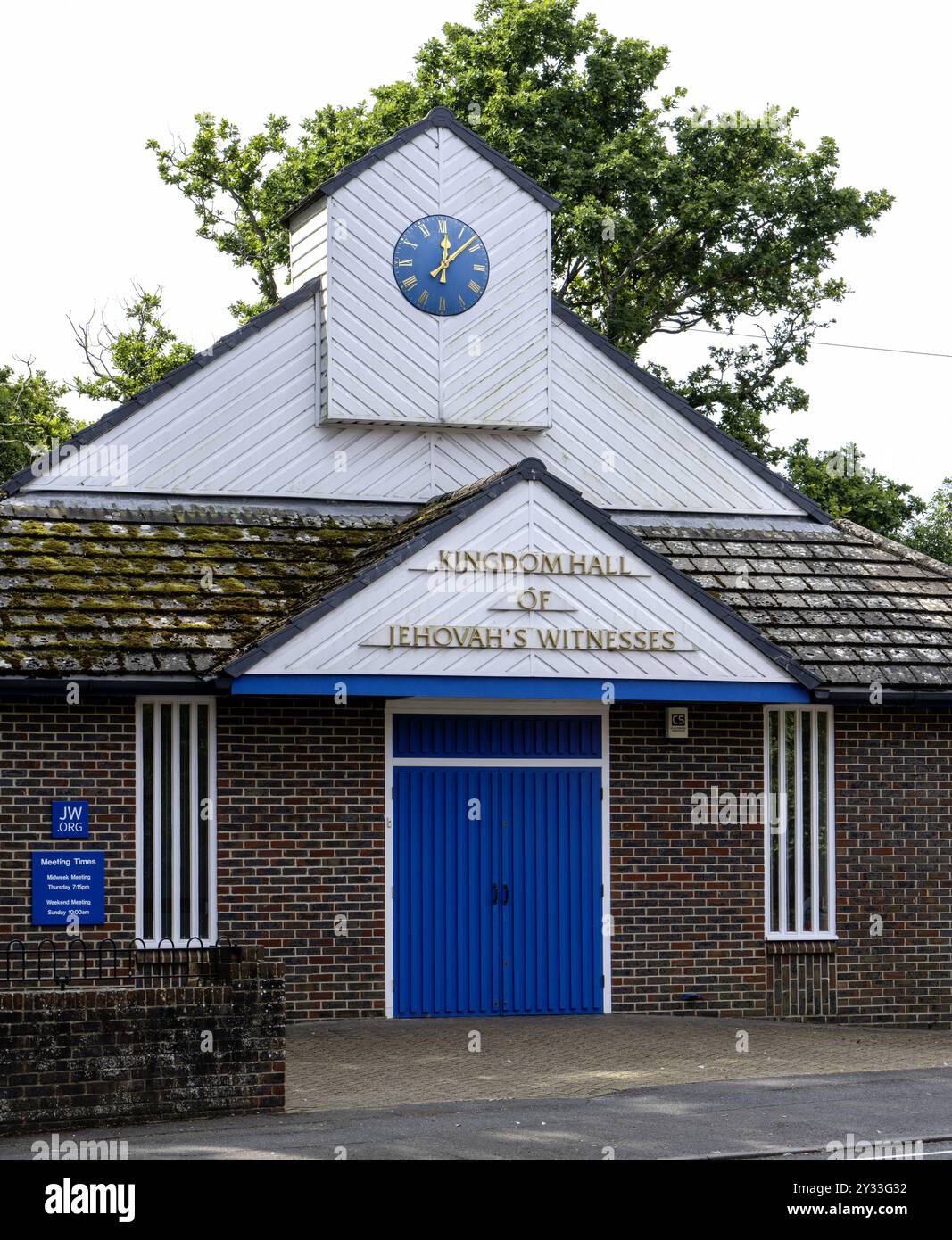 Kingdom Hall of Jehovah's Witnesses, Elm Avenue, New Milton, Hampshire ...