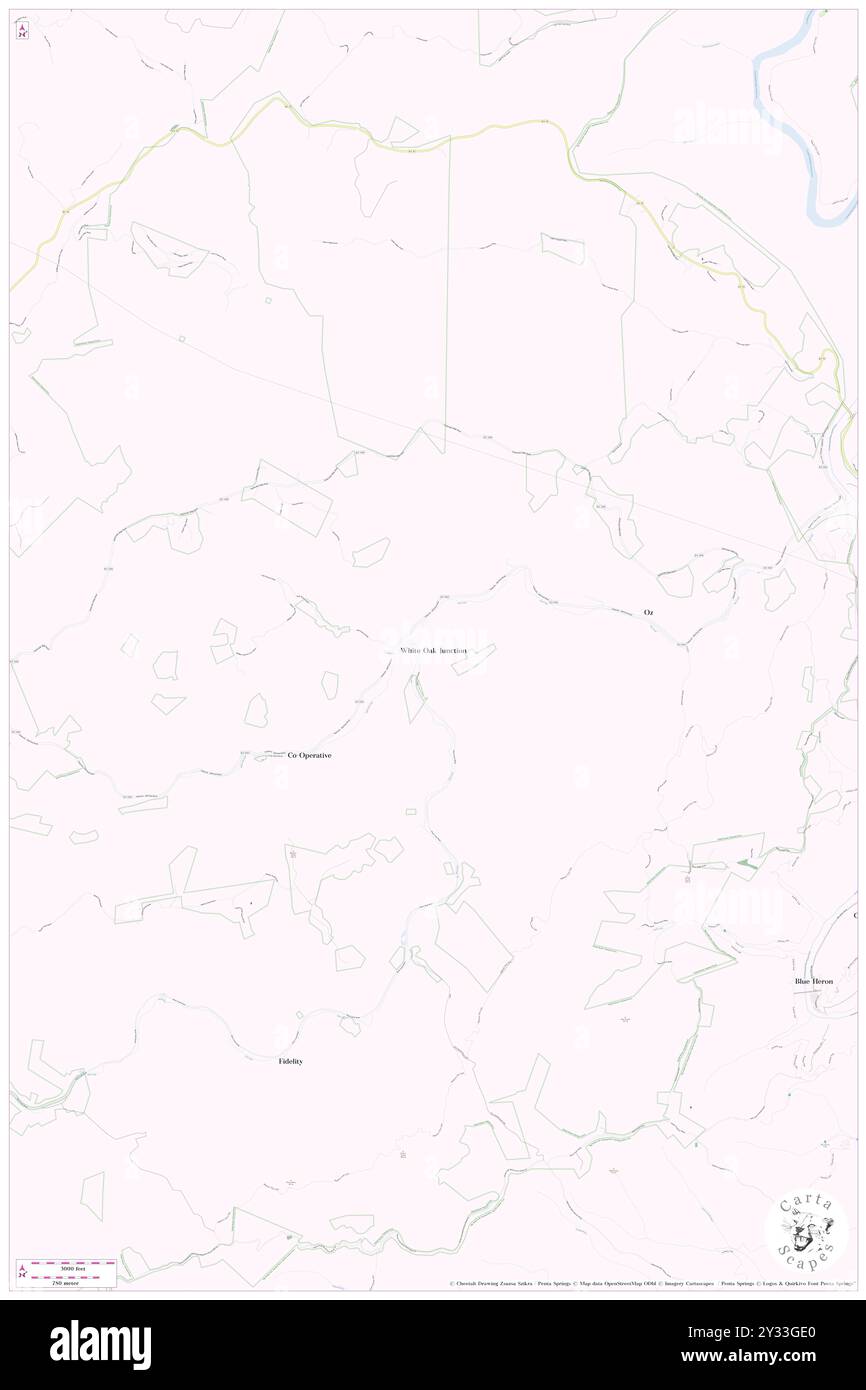Map of mccreary hi-res stock photography and images - Alamy