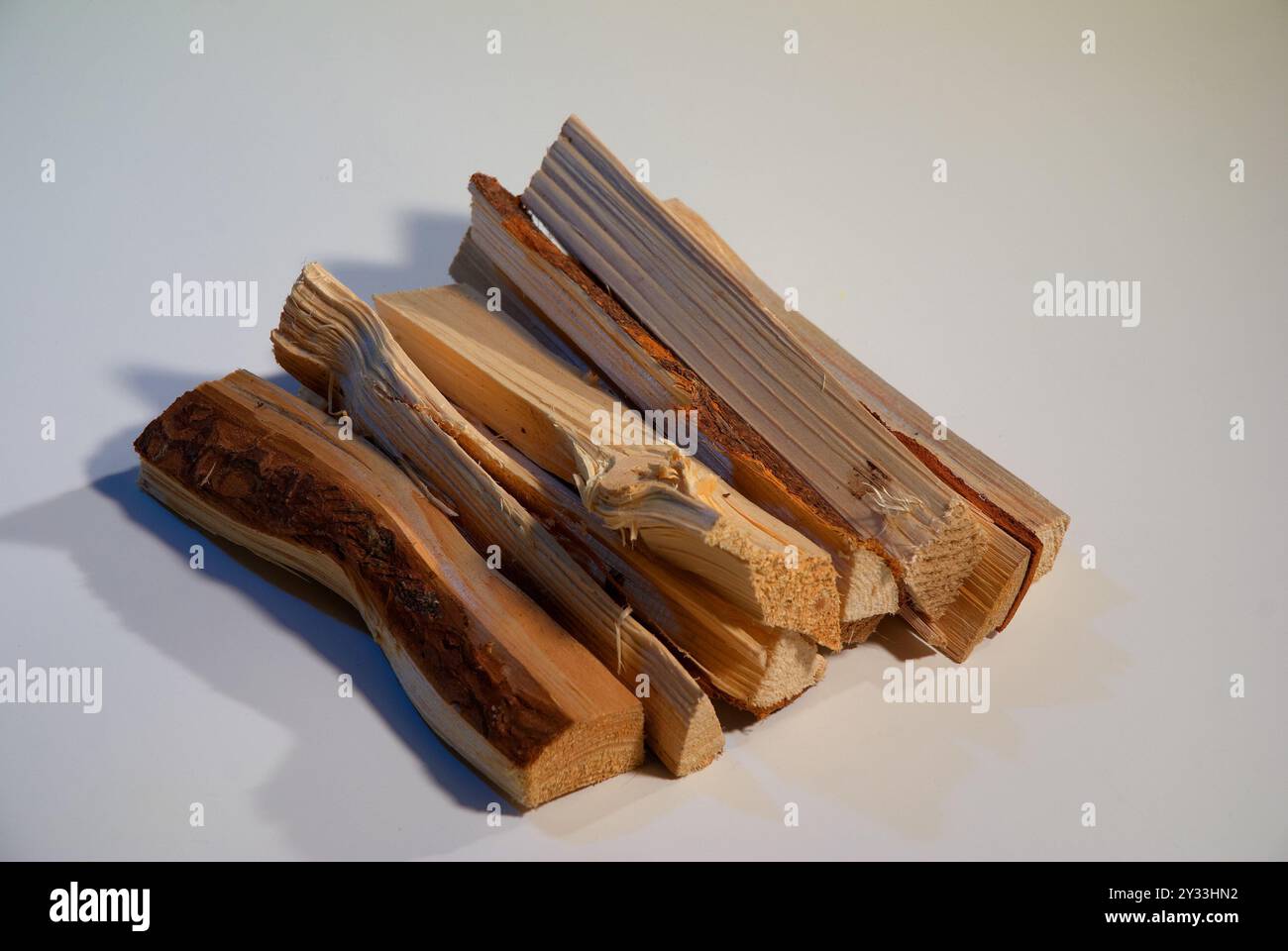 Holzscheite, Kaminholz, Feuerholz, Wärme, nachwachsender Rohstoff Stock ...