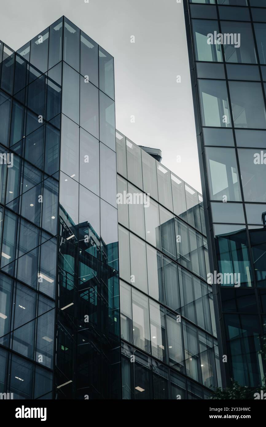 Glass buildings near Tower Bridge in London, UK Stock Photo - Alamy