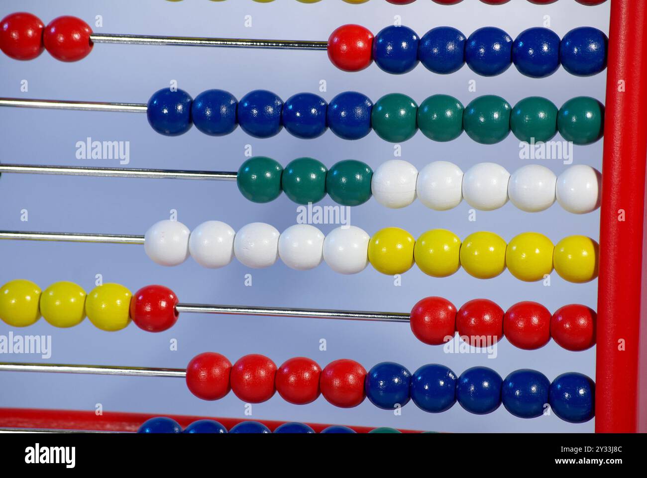 Rechenhilfsmittel Abakus, rechnen mit Kugeln Stock Photo - Alamy
