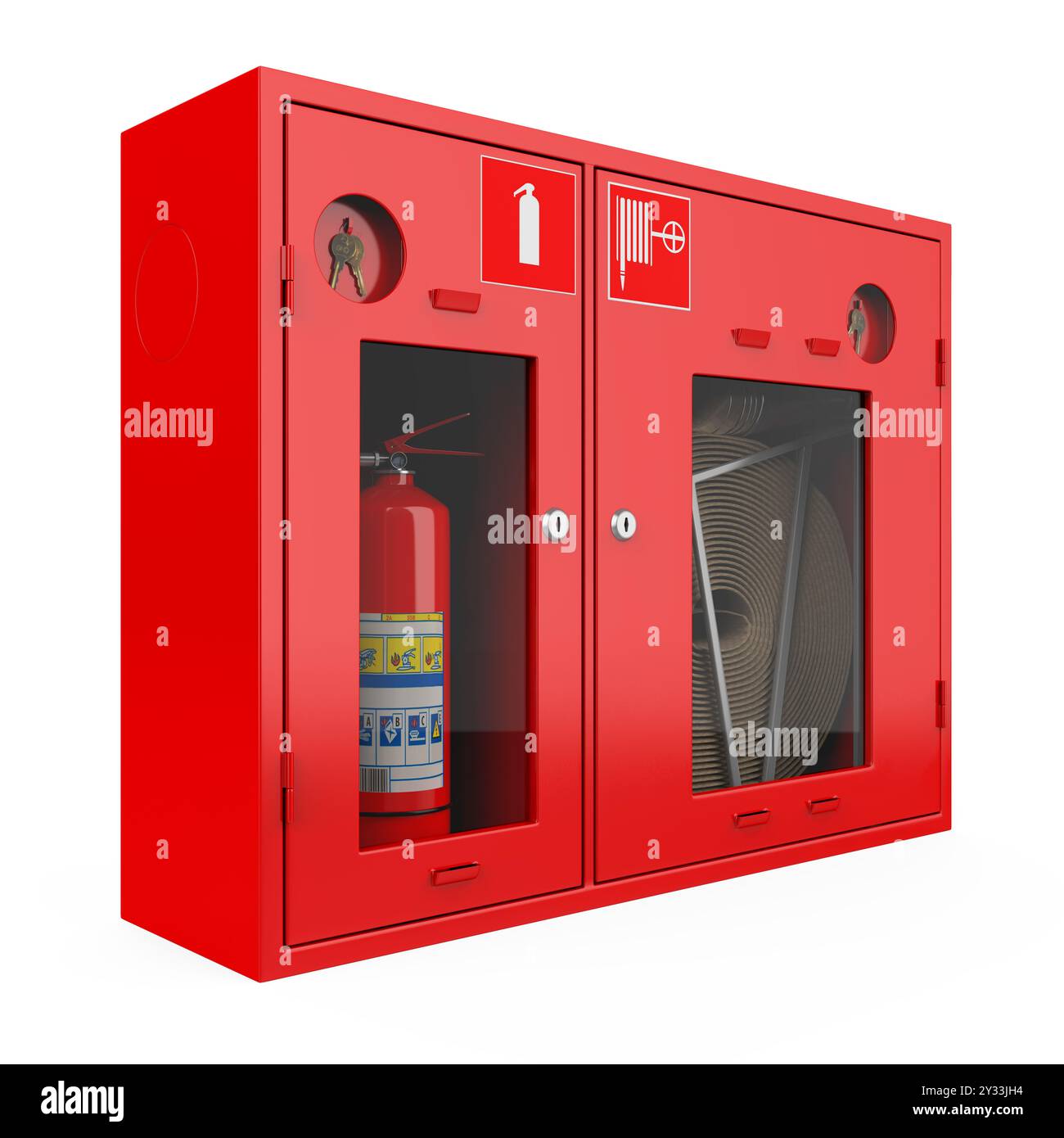 Fire extinguisher cabinet hi-res stock photography and images - Alamy