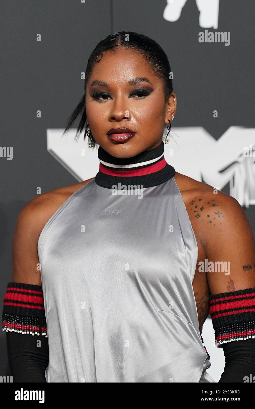 Ny. 11th Sep, 2024. Jordan Chiles at arrivals for MTV VMAs 2024 ...