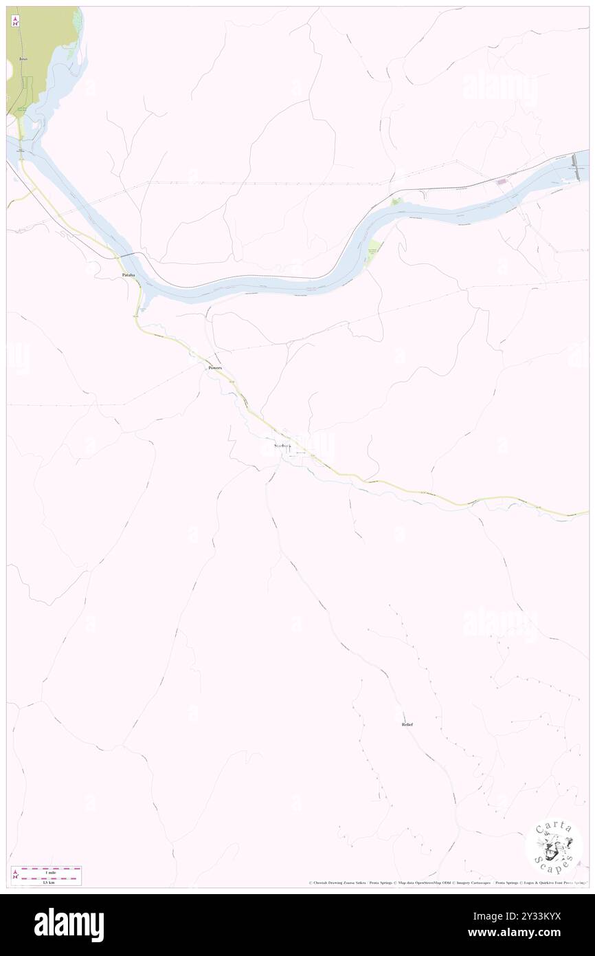 Starbuck washington map Cut Out Stock Images & Pictures - Alamy