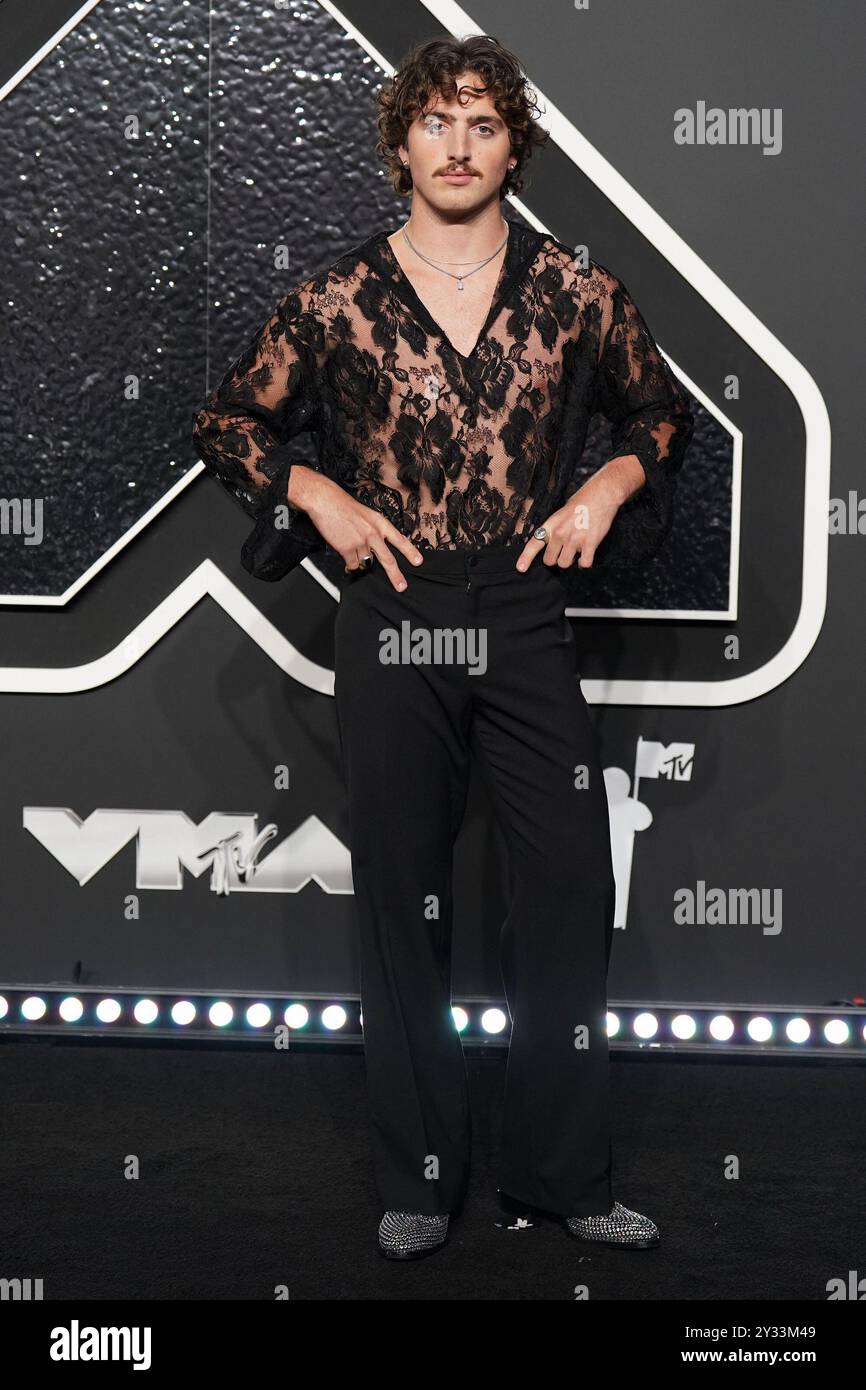 Ny. 11th Sep, 2024. Benson Boone at arrivals for MTV VMAs 2024 ...