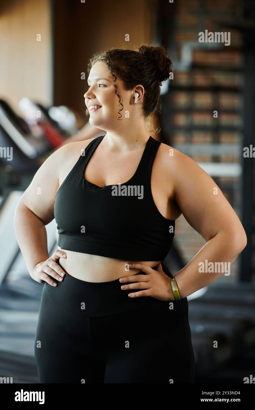 Body positivity sport smiling hi-res stock photography and images - Alamy
