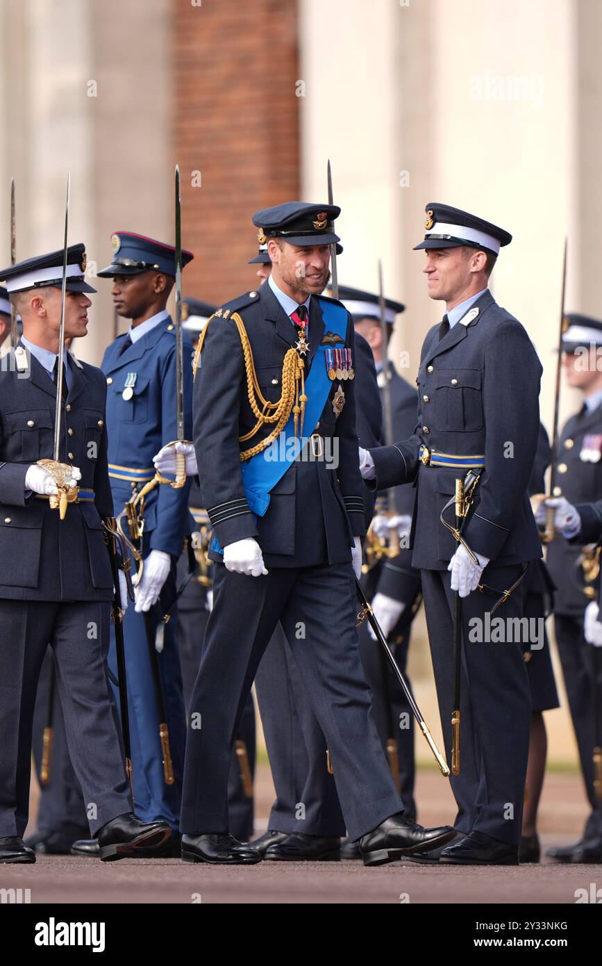 The Prince of Wales attends the Sovereign's Parade, on behalf of King ...