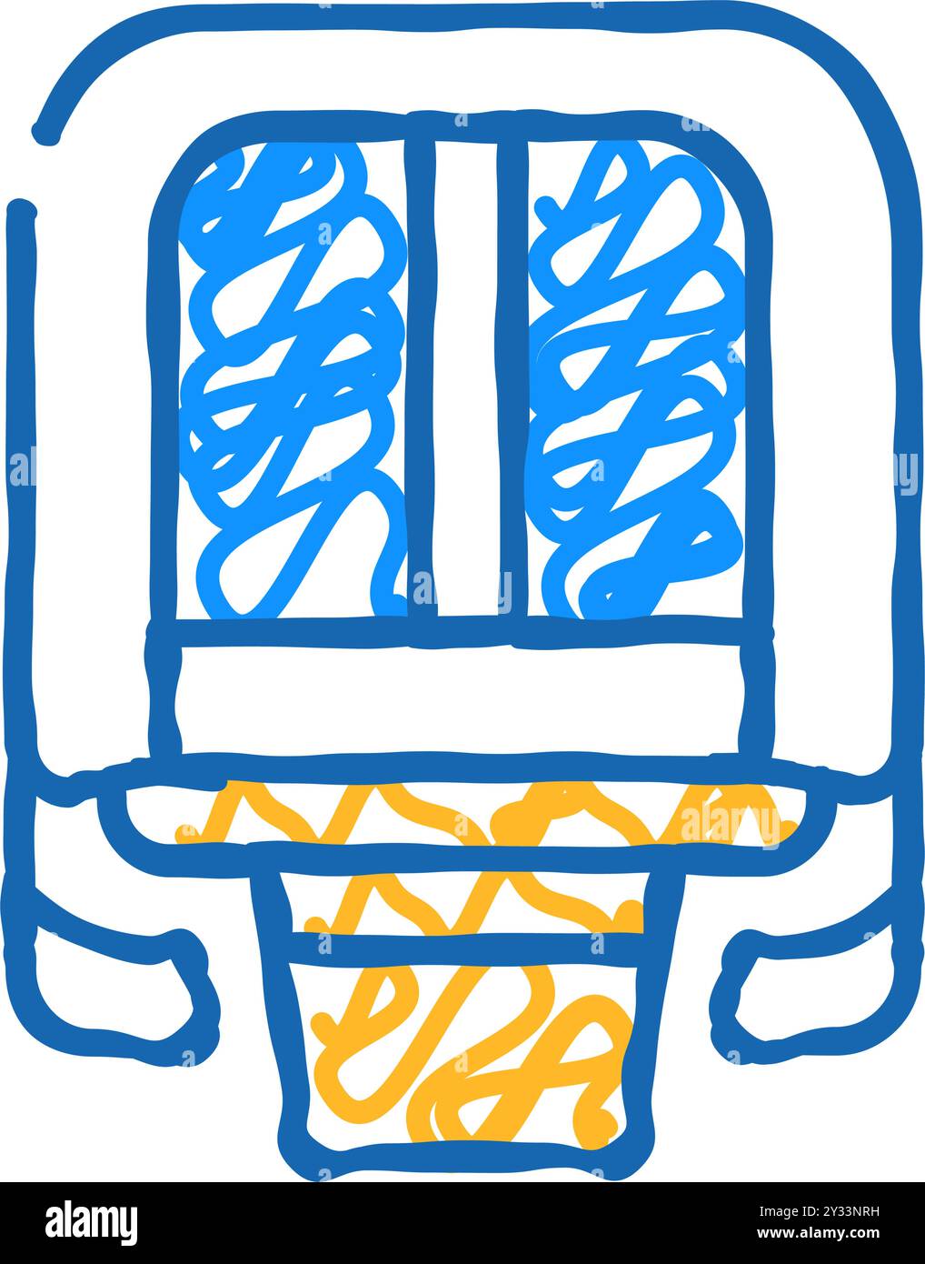 maglev modern train railway icon doodle illustration Stock Vector Image ...