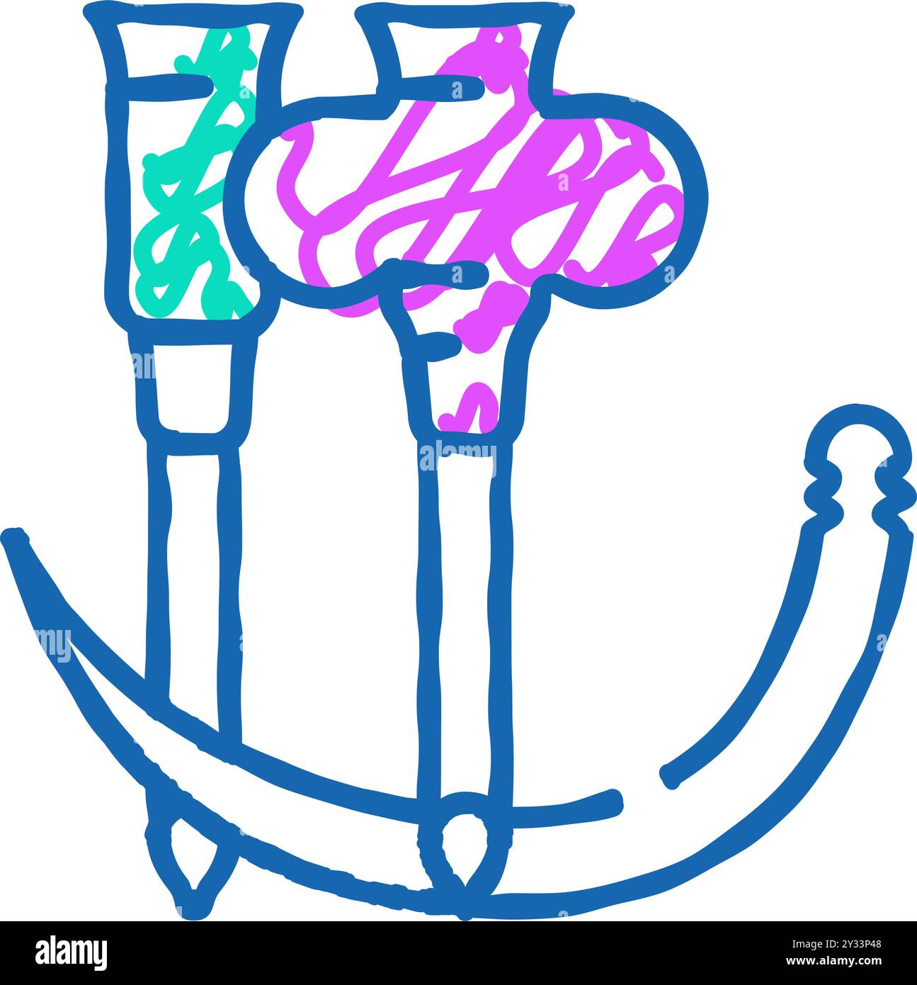 Phobia needles Cut Out Stock Images & Pictures - Alamy