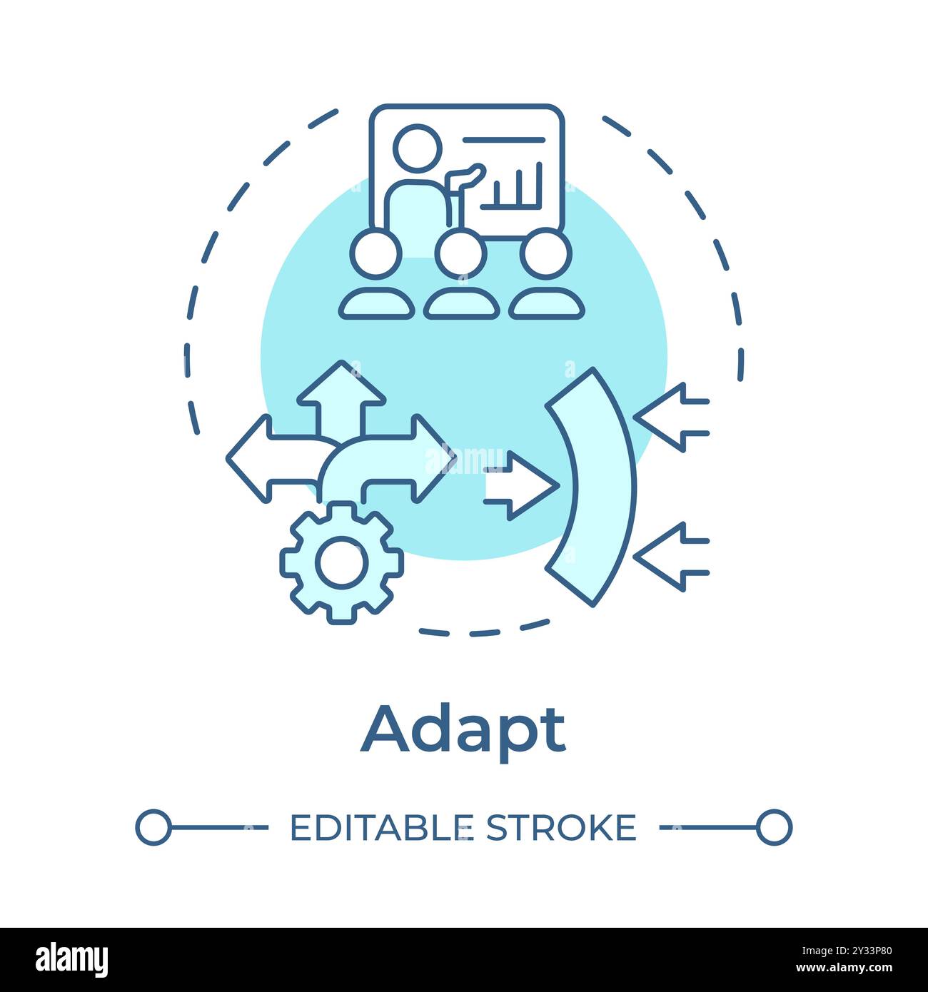 Adapt information hi-res stock photography and images - Alamy