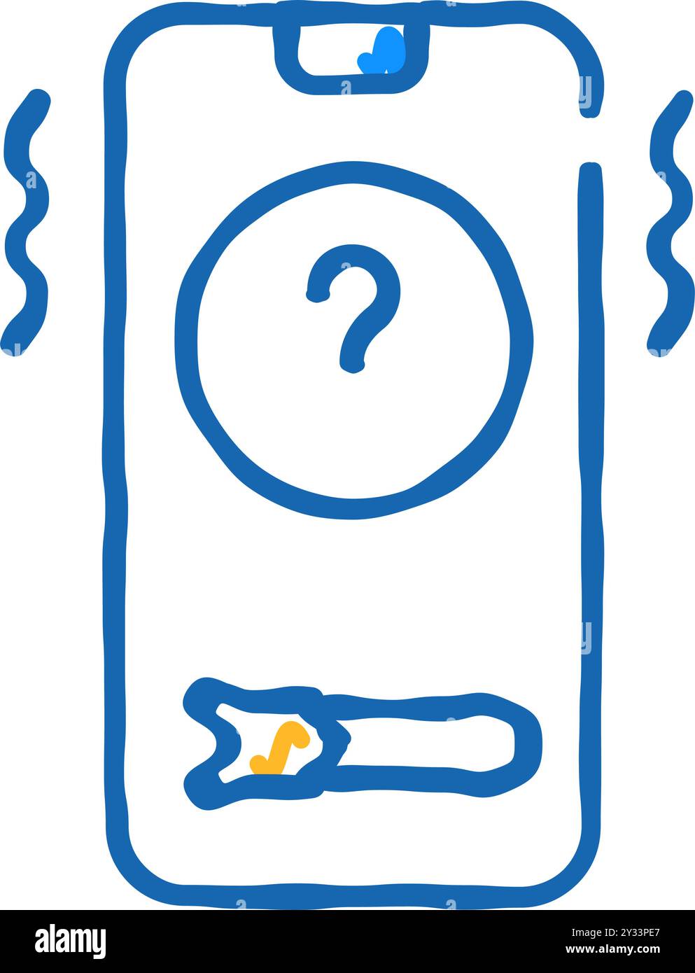 Unknown telephone user call fear Stock Vector Images - Alamy