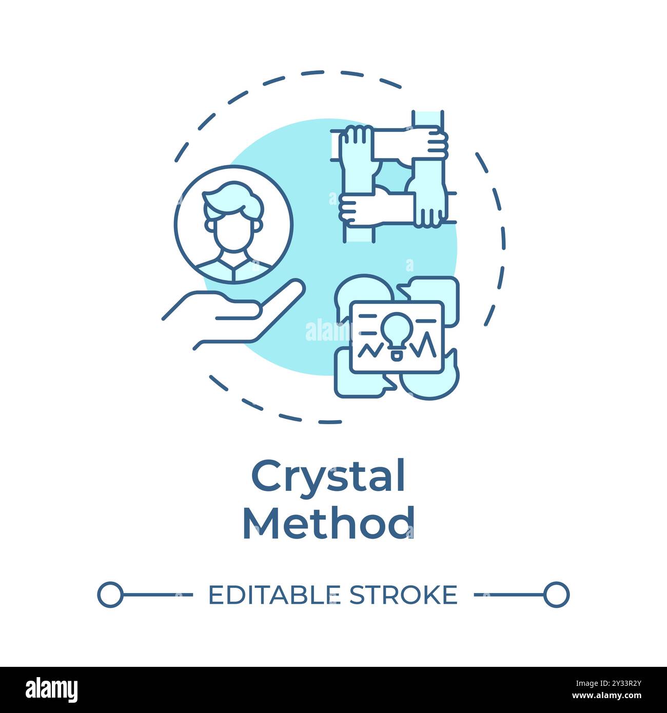 Crystal method Cut Out Stock Images & Pictures - Alamy