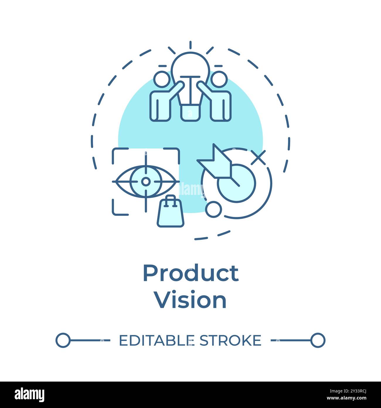 Product vision concept icon Stock Vector Image & Art - Alamy