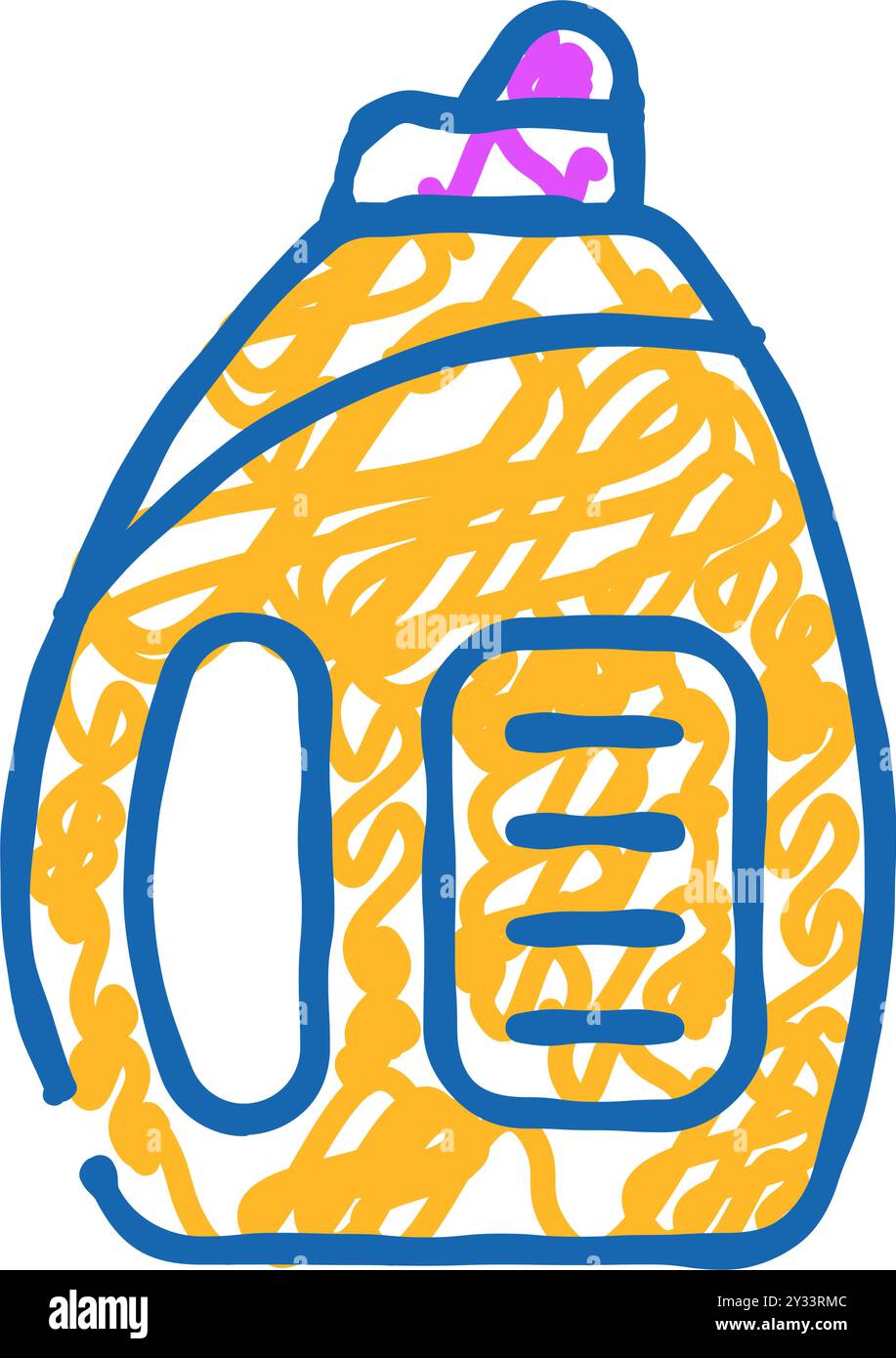 liquid detergent icon doodle illustration Stock Vector Image & Art - Alamy