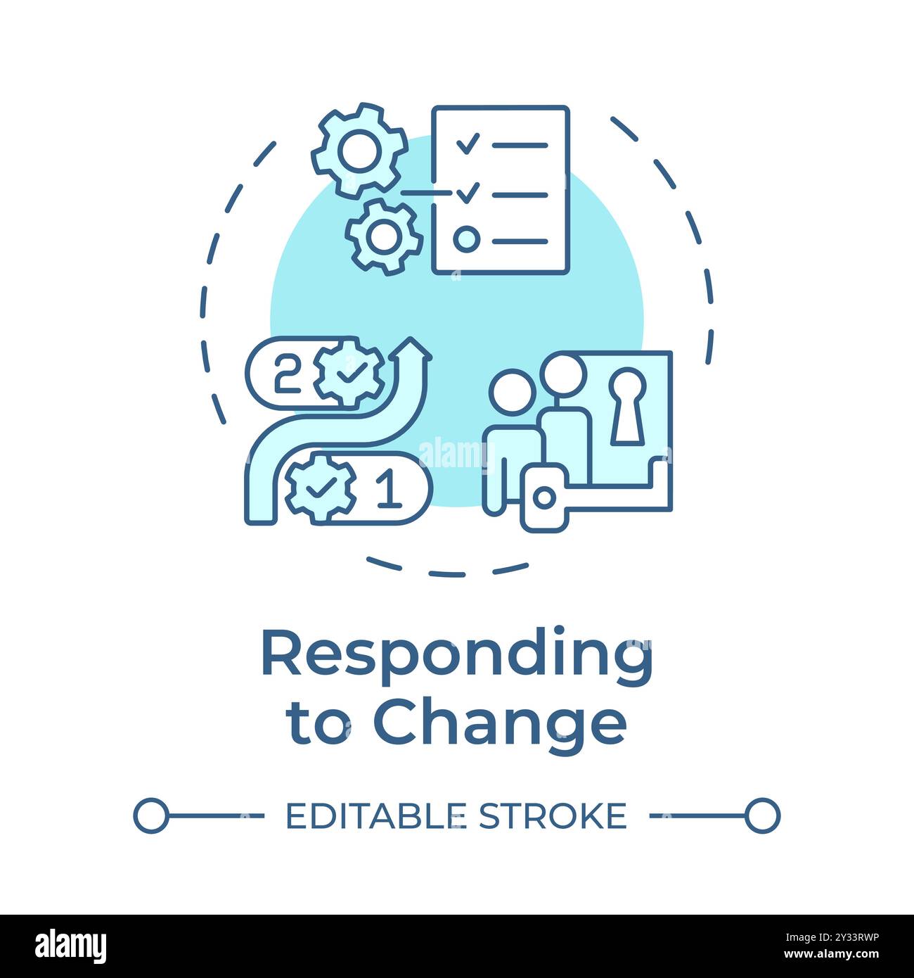 Responding to change hi-res stock photography and images - Alamy