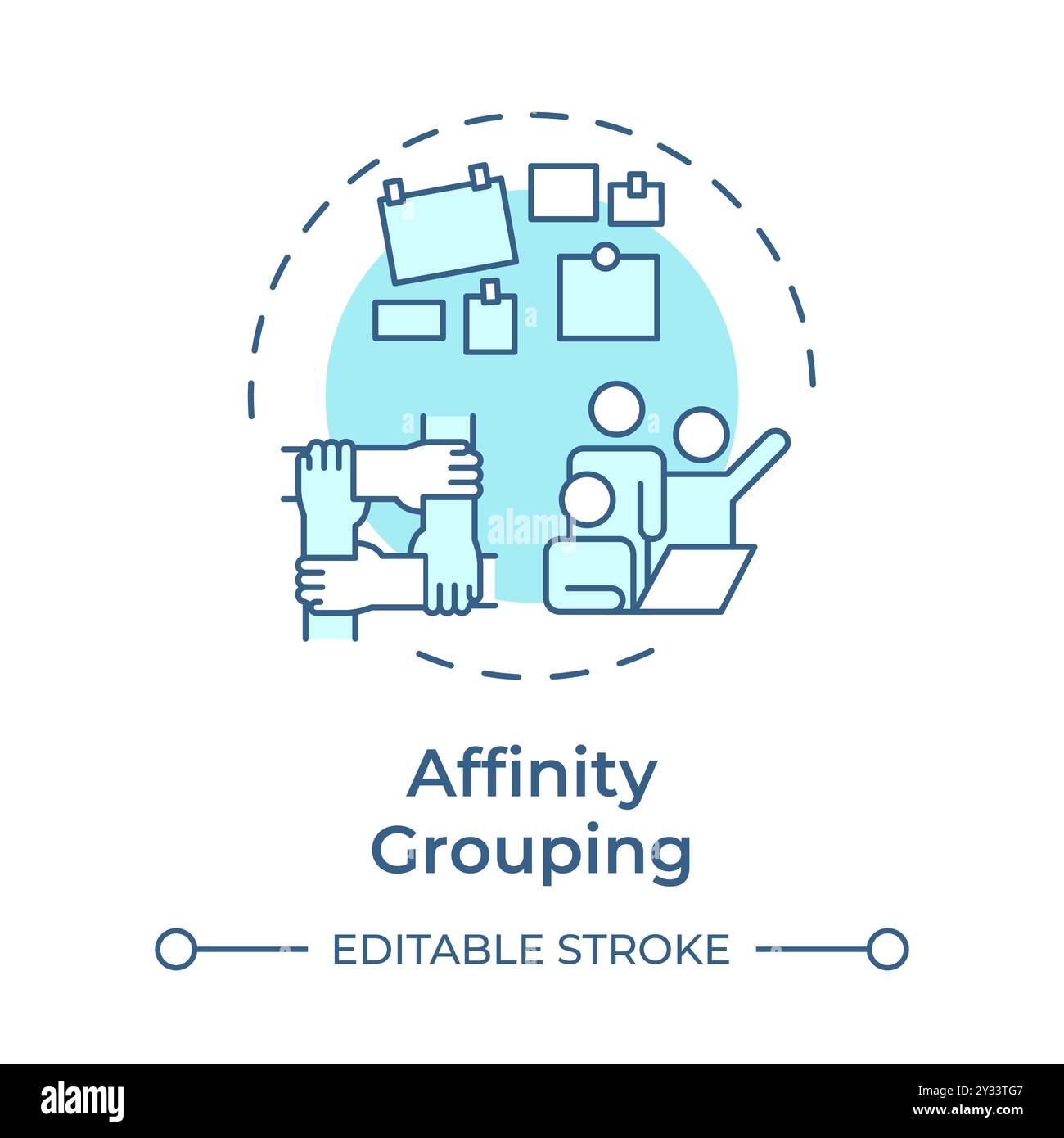 Affinity project Stock Vector Images - Alamy