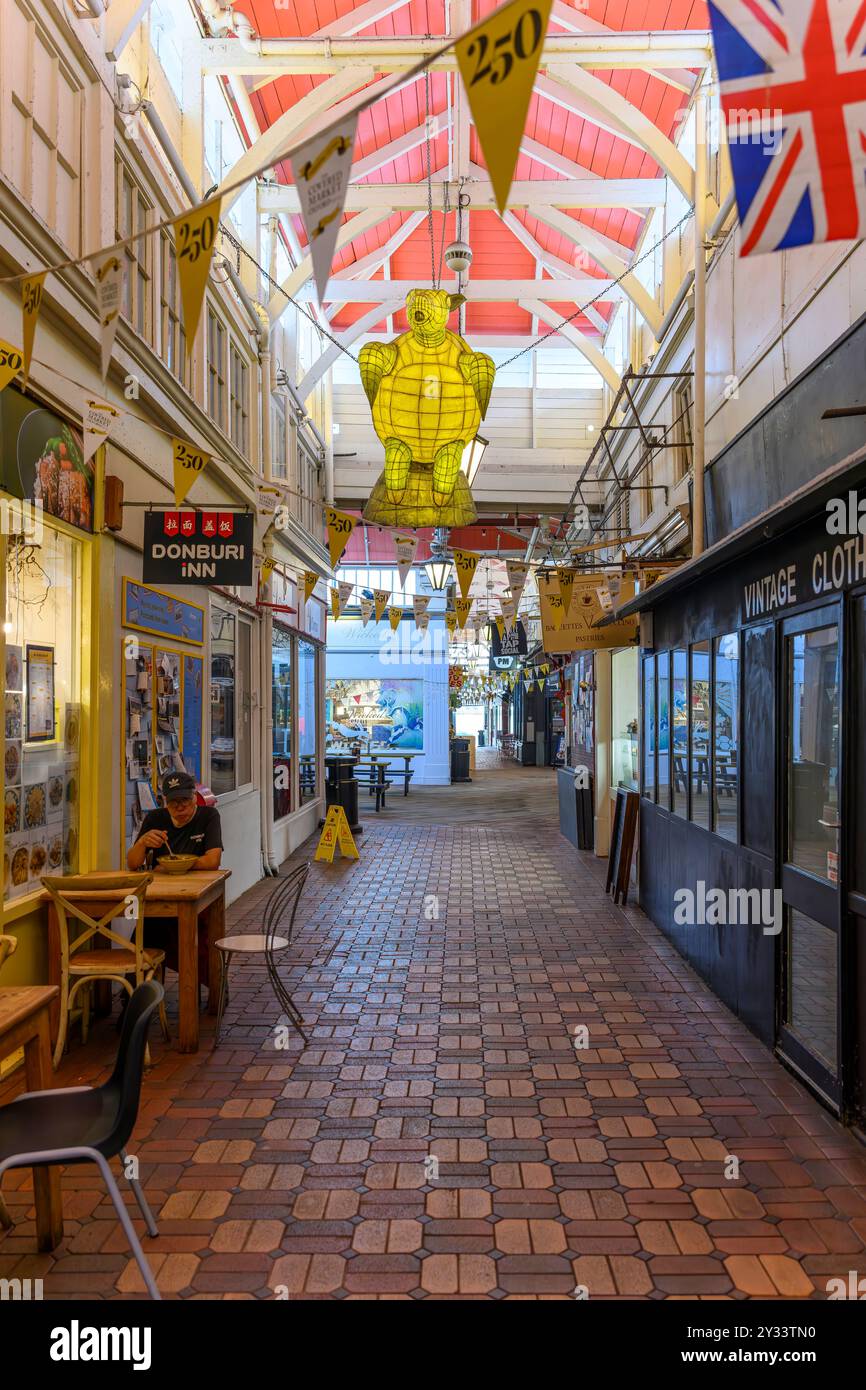 The Covered Market in Oxford. Opened in 1774 to clear the streets of ...