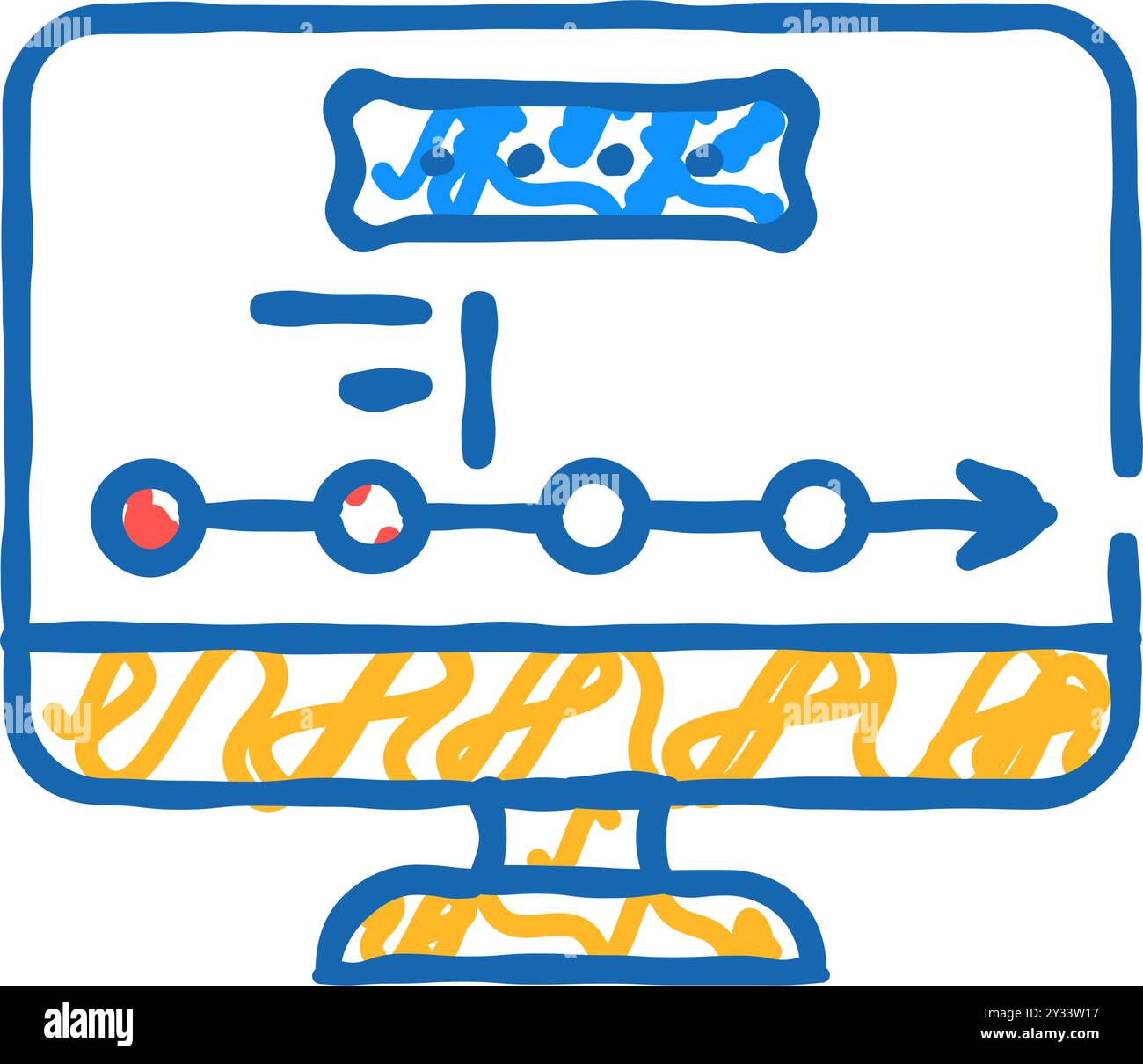 logistics tracking wholesale icon doodle illustration Stock Vector ...