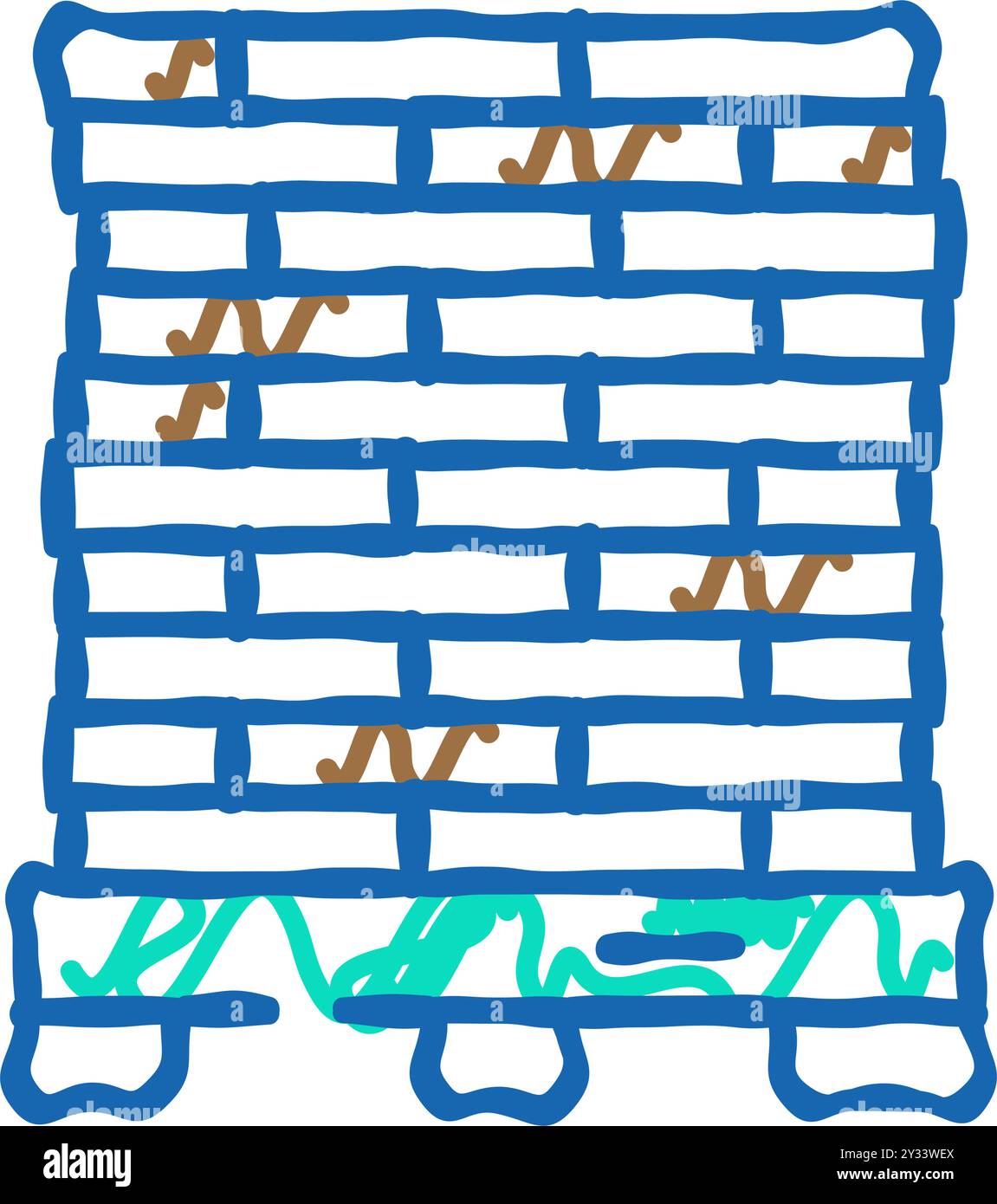 pallet peat icon doodle illustration Stock Vector Image & Art - Alamy