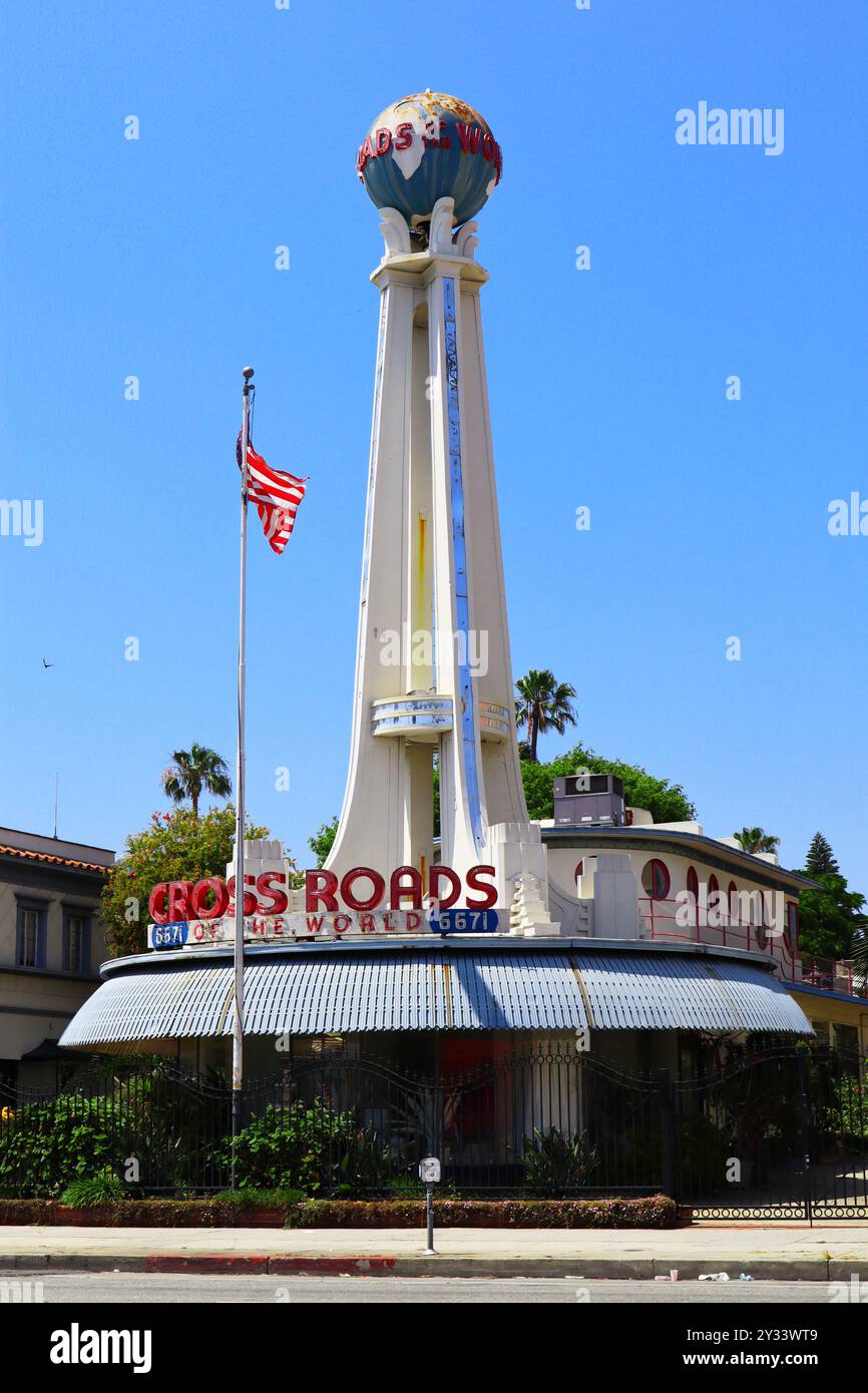 Crossroads of The World, built in 1936 is an historic Hollywood ...