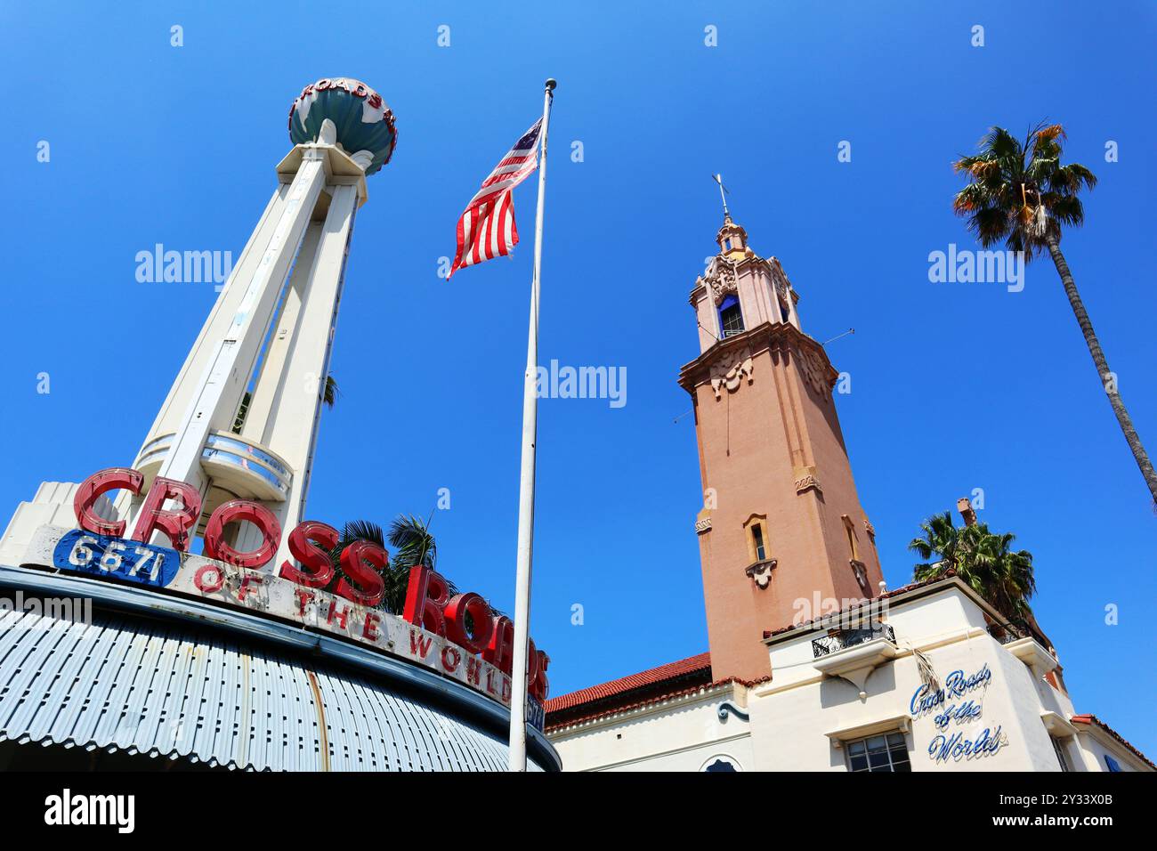 Crossroads of The World, built in 1936 is an historic Hollywood ...