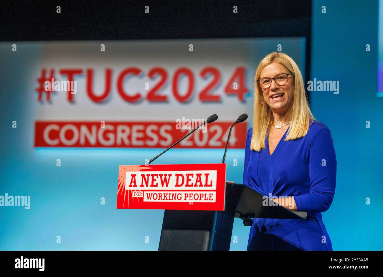 Ellie Reeves, Chair of the Labour Party and Minister without Portfolio ...