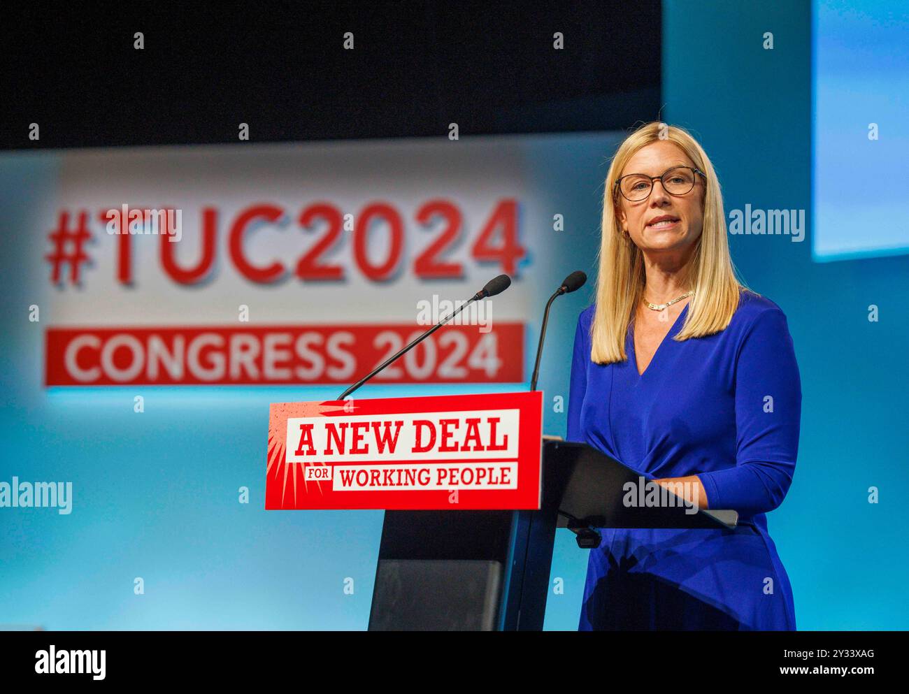 Ellie Reeves, Chair of the Labour Party and Minister without Portfolio ...