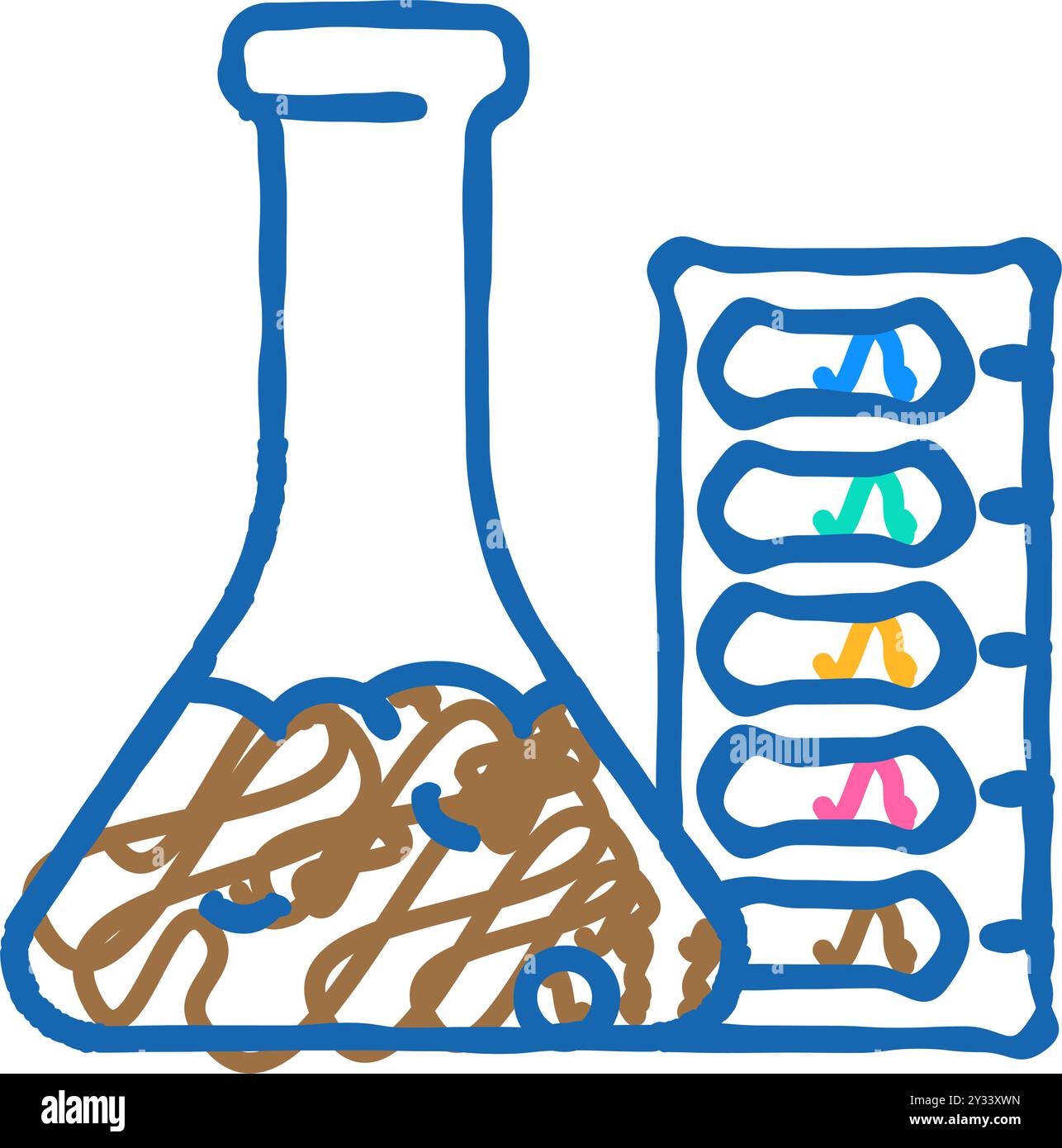 acidity of peat icon doodle illustration Stock Vector Image & Art - Alamy