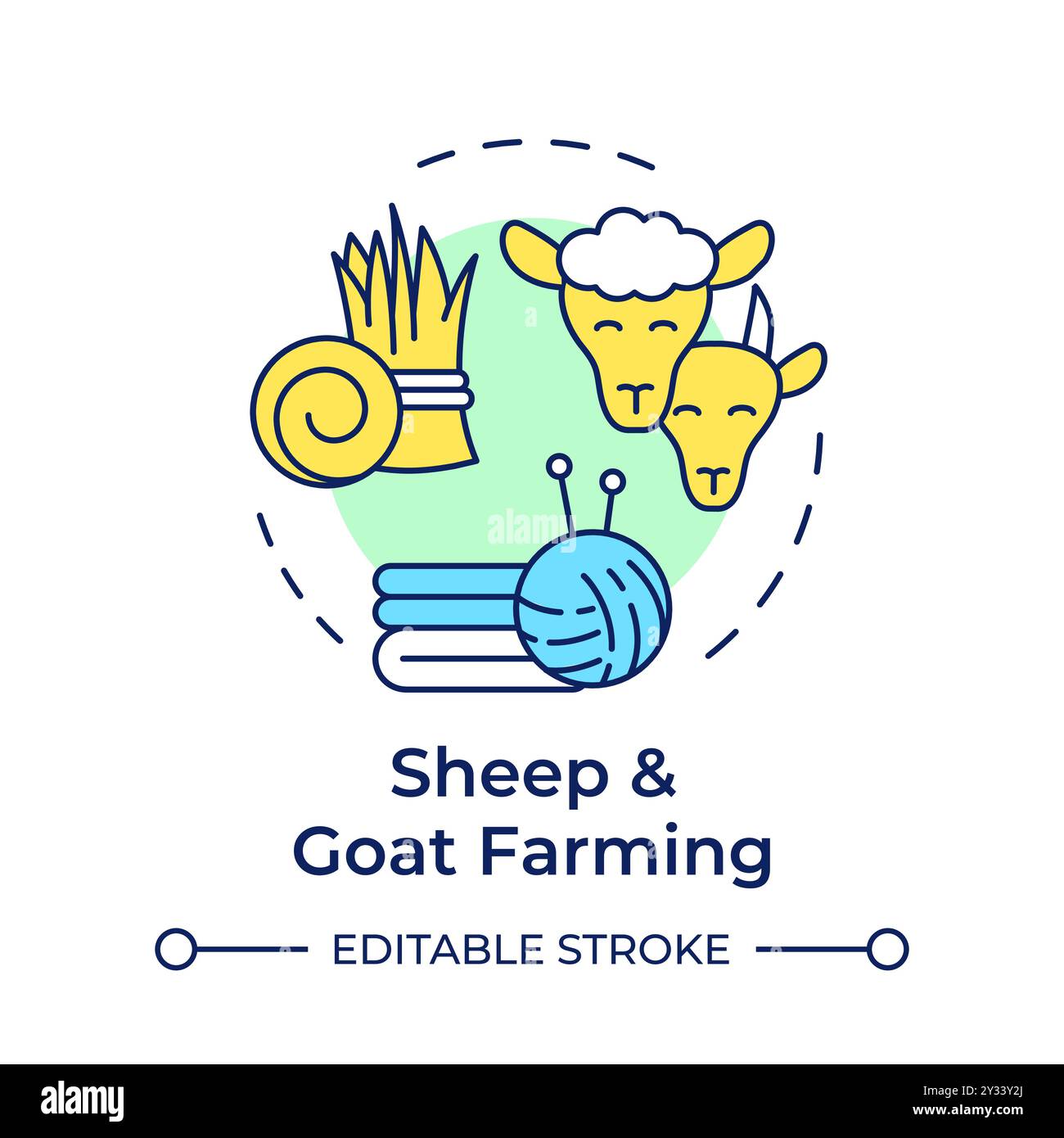 Sheep welfare Stock Vector Images - Alamy