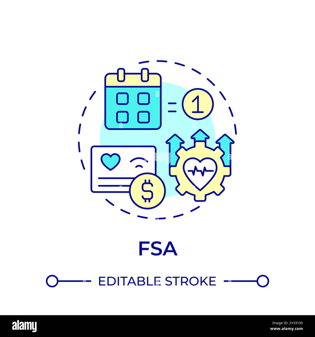 Fsa circle hi-res stock photography and images - Alamy