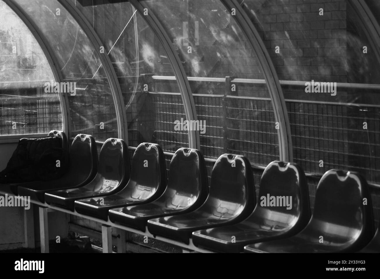 Football bench dug out hi-res stock photography and images - Alamy