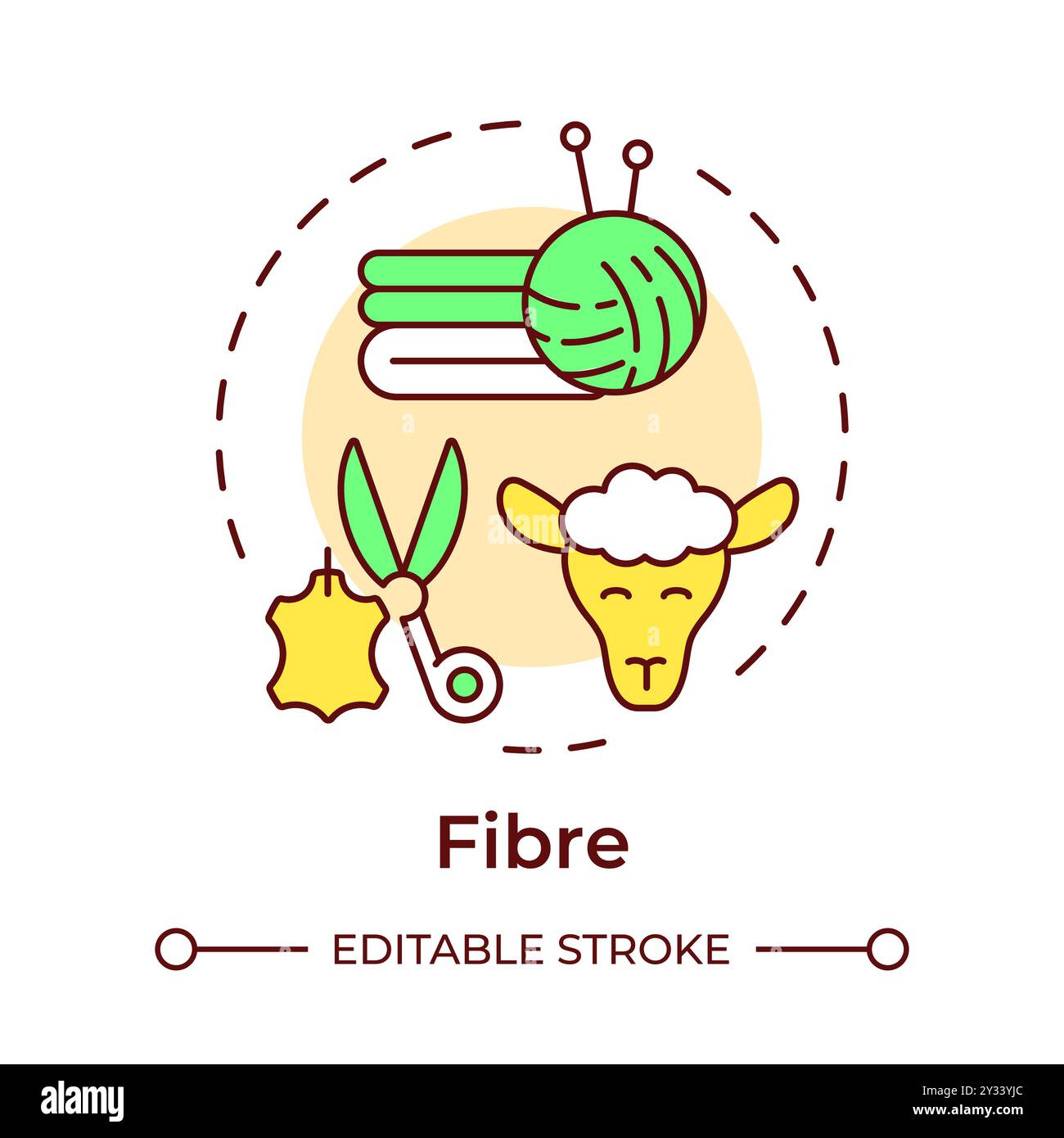 Thin fibre Stock Vector Images - Alamy