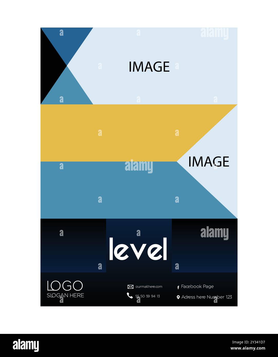Business cover page design Stock Vector Images - Alamy