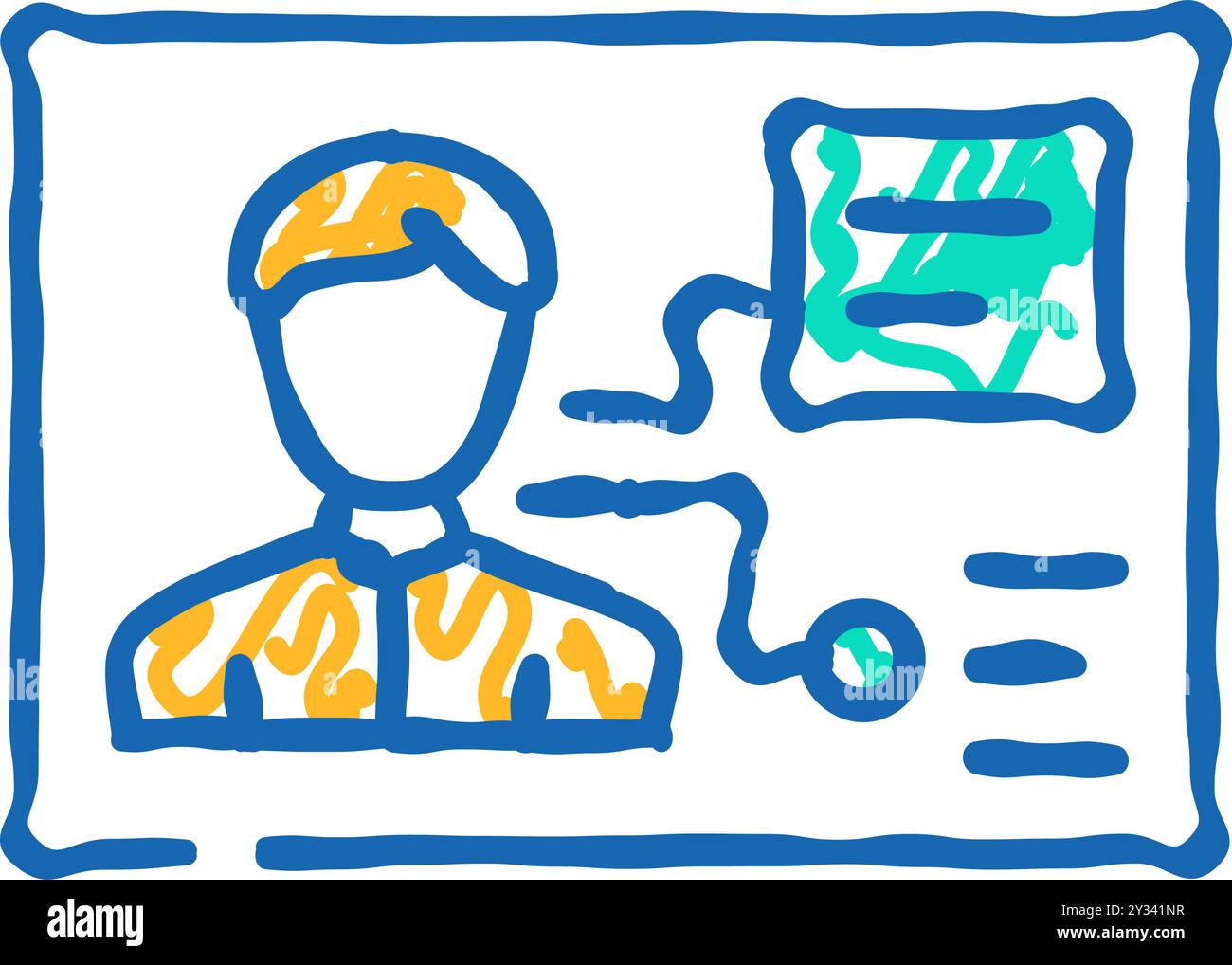 Client analysis kyc icon hi-res stock photography and images - Alamy