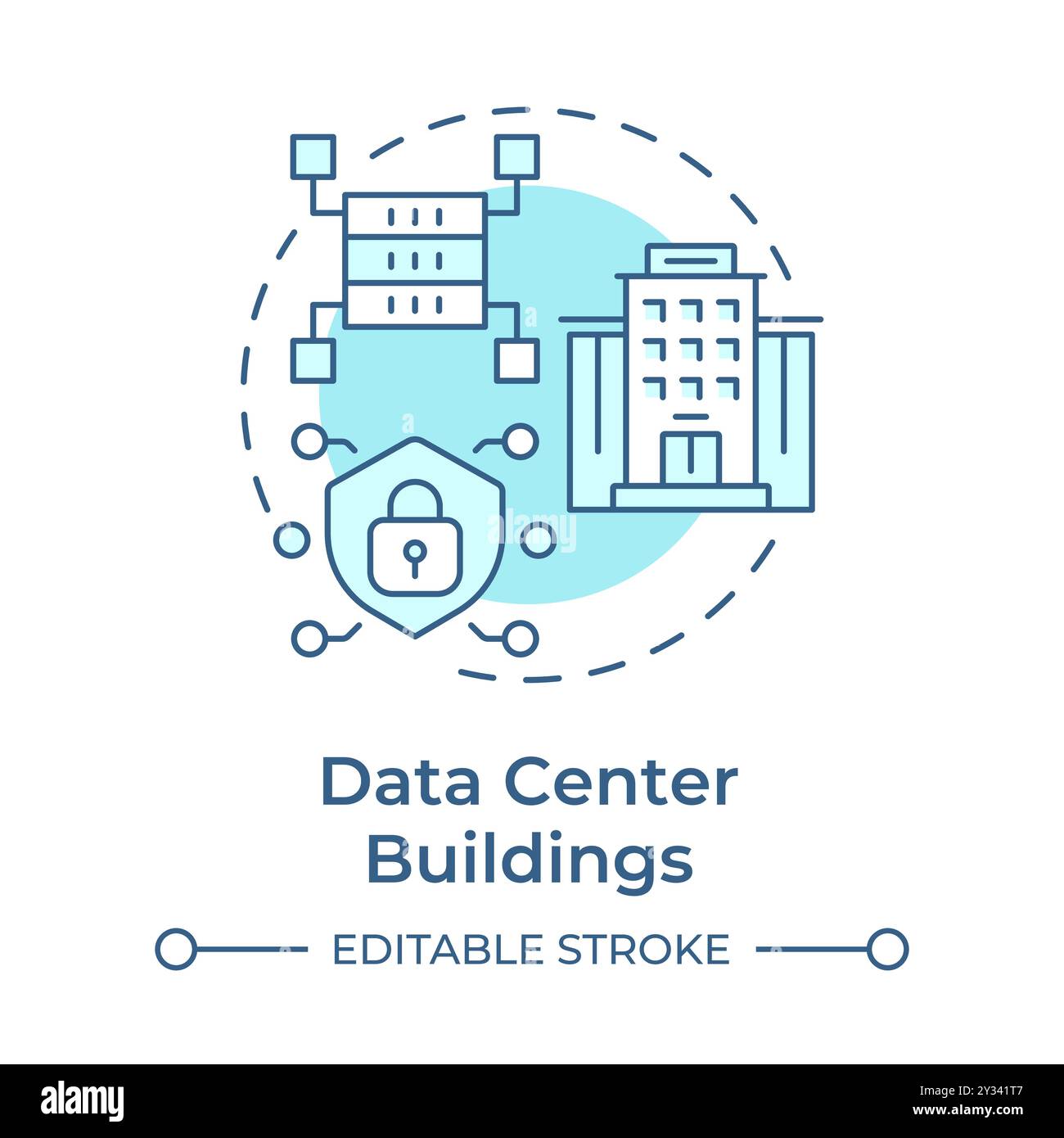 Industrial complex buildings Cut Out Stock Images & Pictures - Alamy