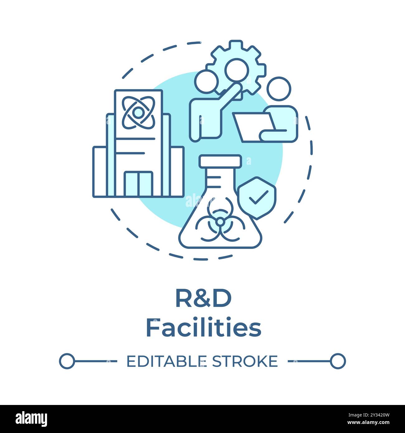 Modern industrial facility development Cut Out Stock Images & Pictures ...