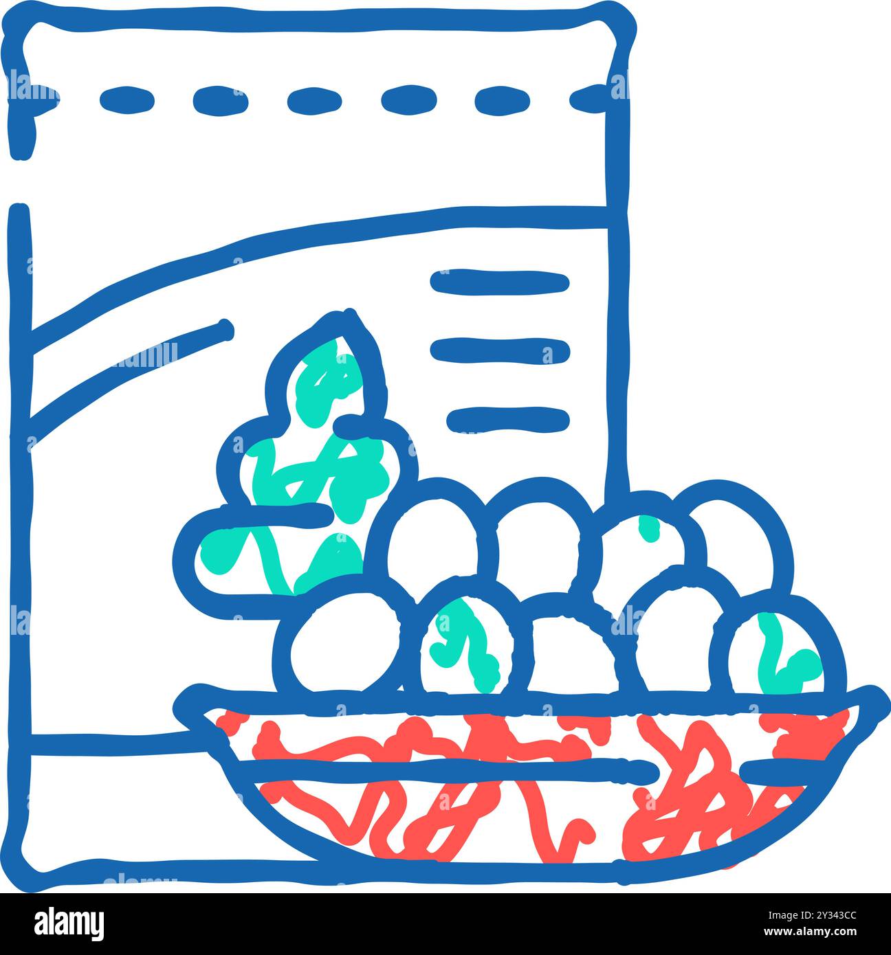 Meat wasabi icon color Stock Vector Images - Alamy