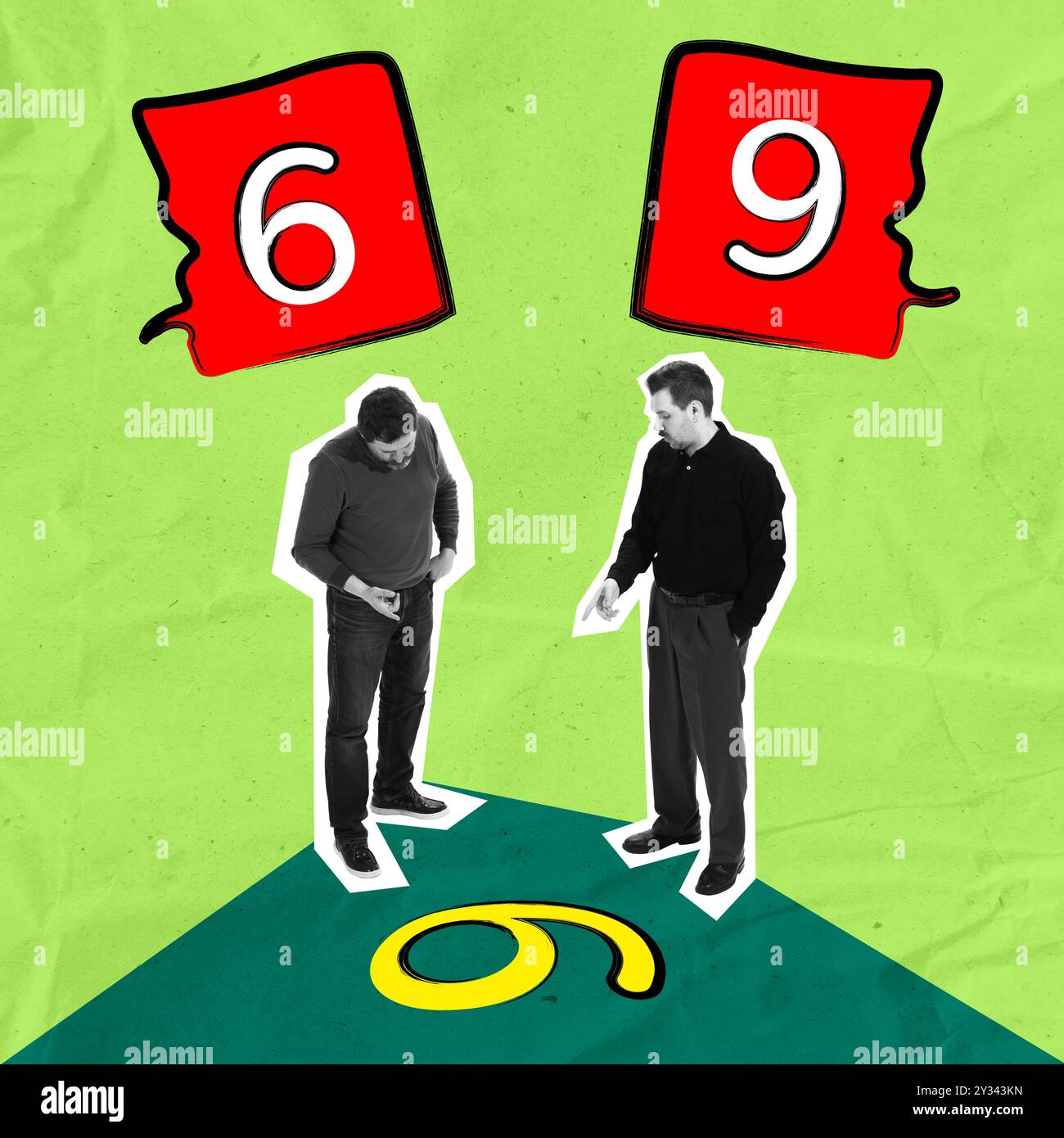 Number 6 collage hi-res stock photography and images - Alamy