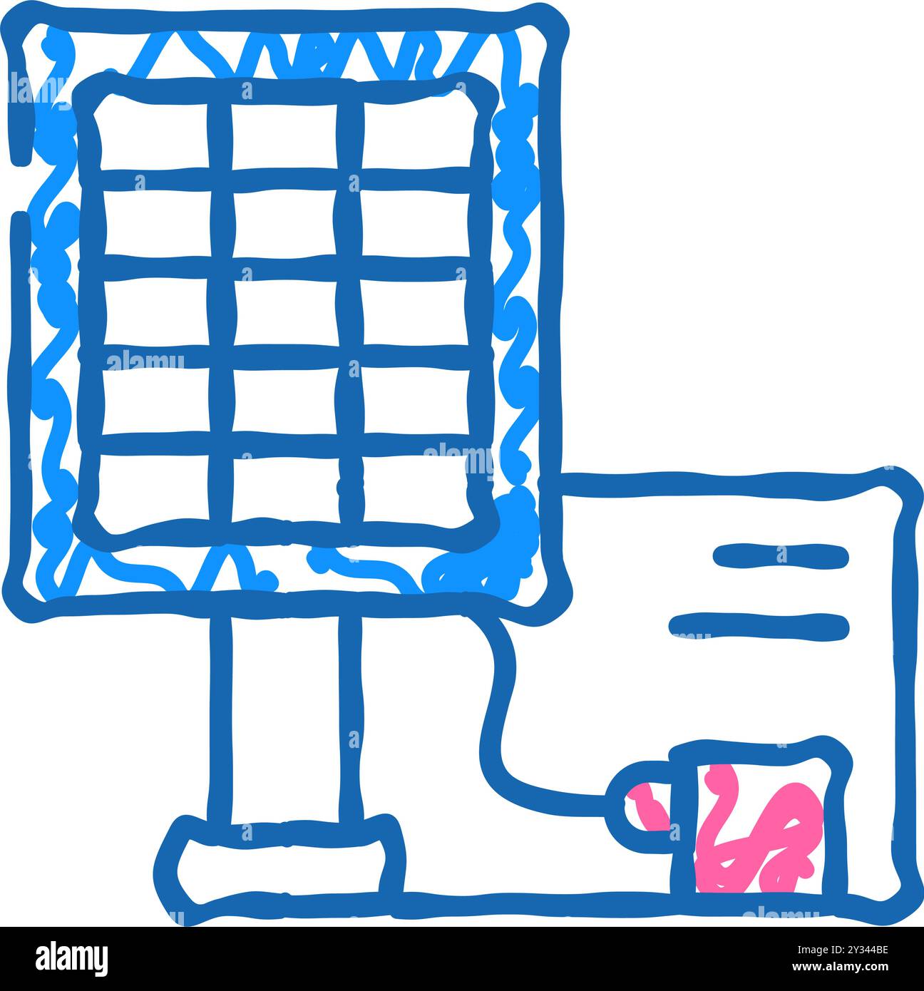 solar battery icon doodle illustration Stock Vector Image & Art - Alamy