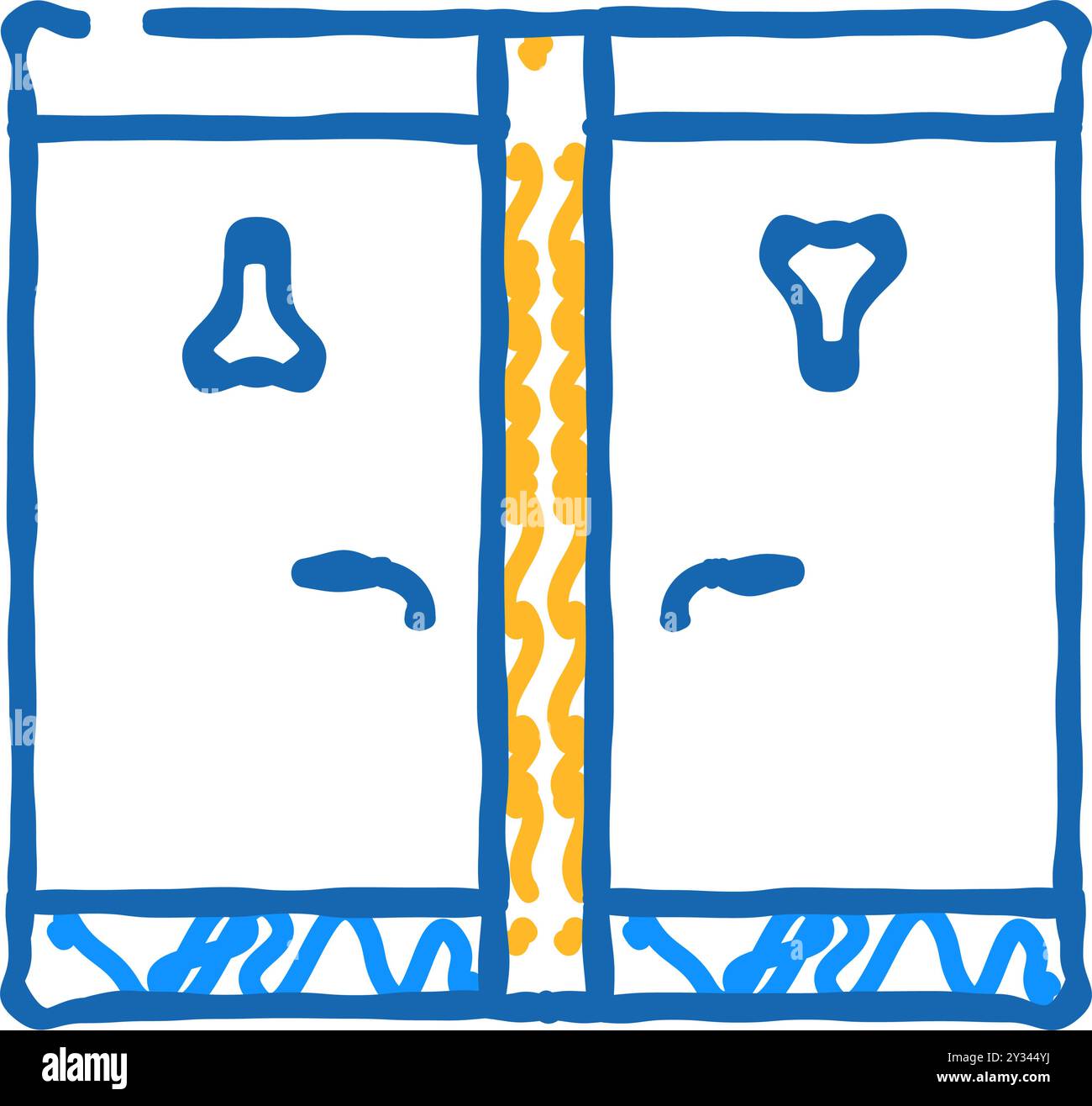 toilet room icon doodle illustration Stock Vector Image & Art - Alamy