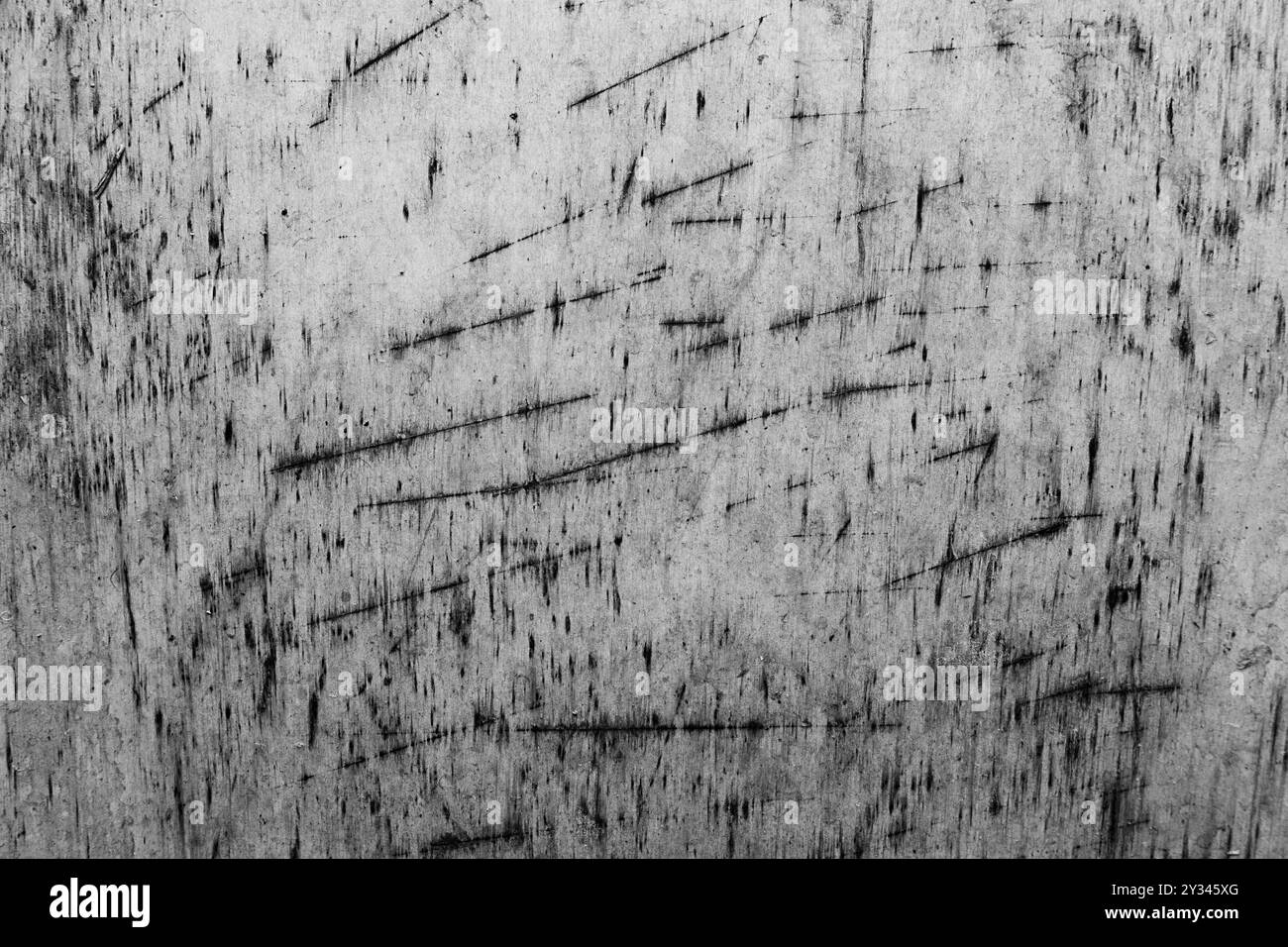 Scratched old plastic texture. Black and white textured abstract ...