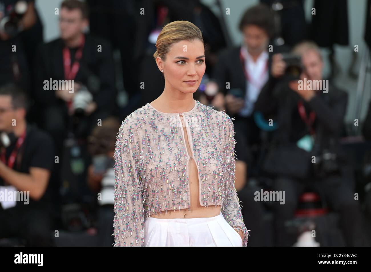 MARIA Red Carpet the 81th Venice Film Festival 2024. FAMA © Fausto ...