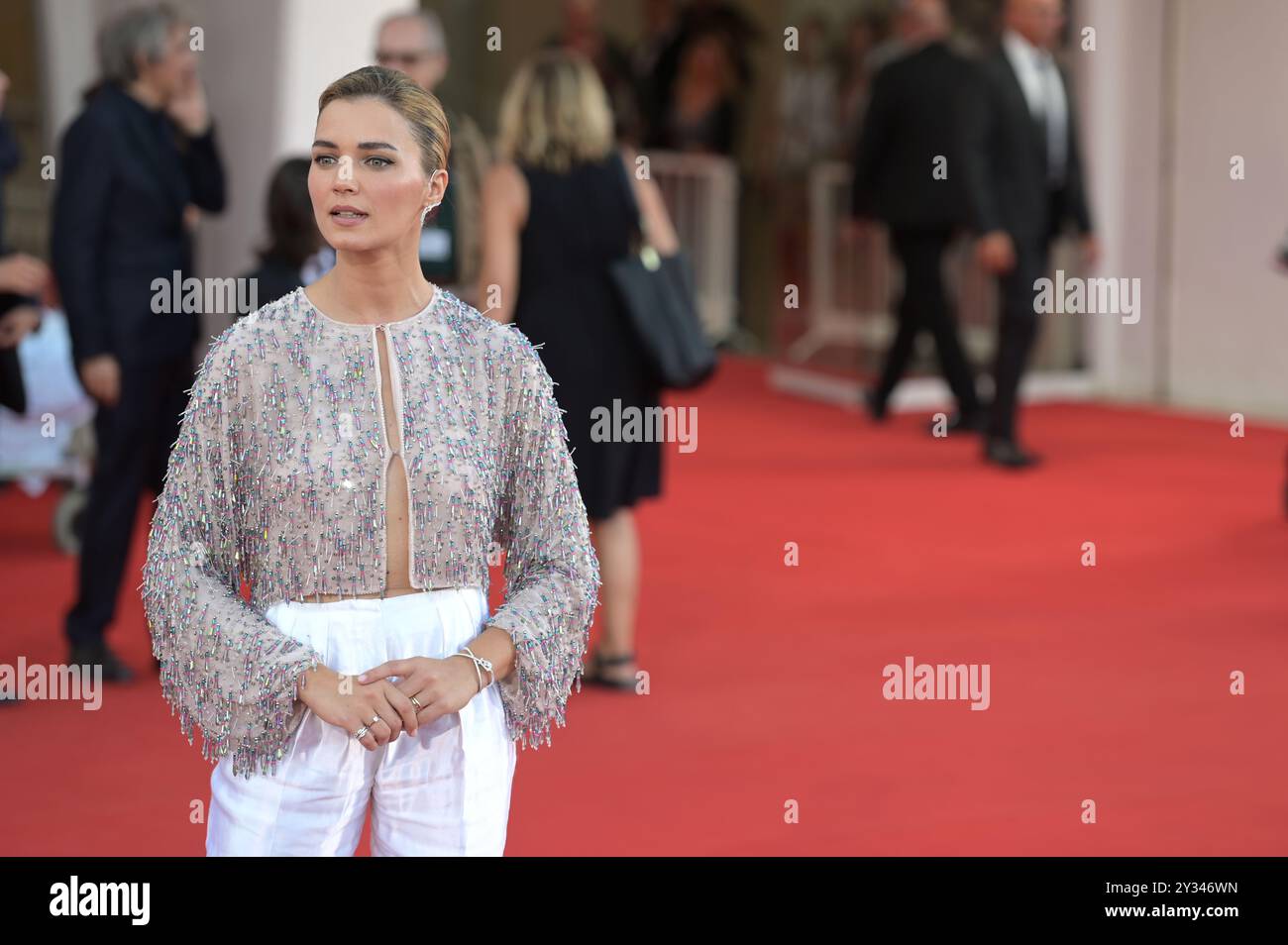 MARIA Red Carpet the 81th Venice Film Festival 2024. FAMA © Fausto ...