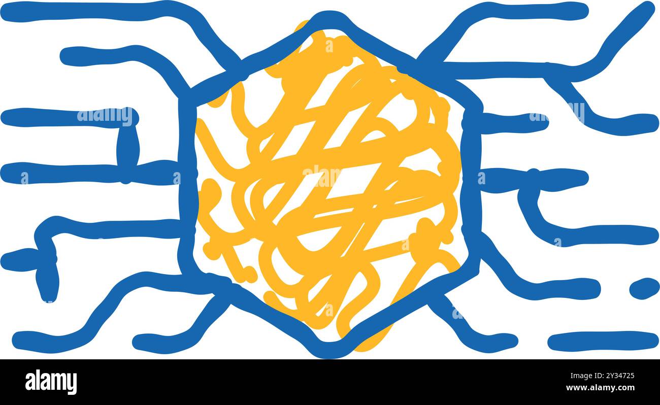 abstract symbolism icon doodle illustration Stock Vector Image & Art ...