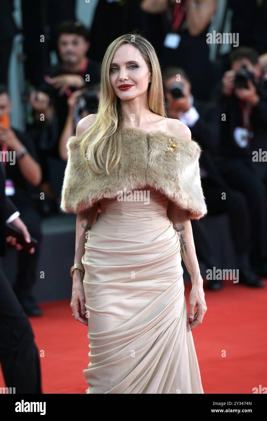 MARIA Red Carpet the 81th Venice Film Festival 2024. FAMA © Fausto ...