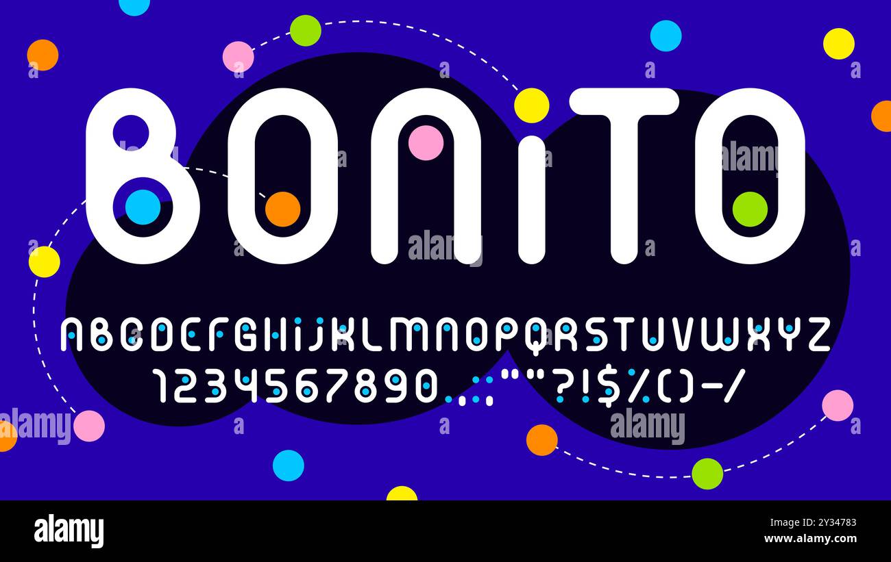 Slim case font or creative link type with modern typeface letters ...