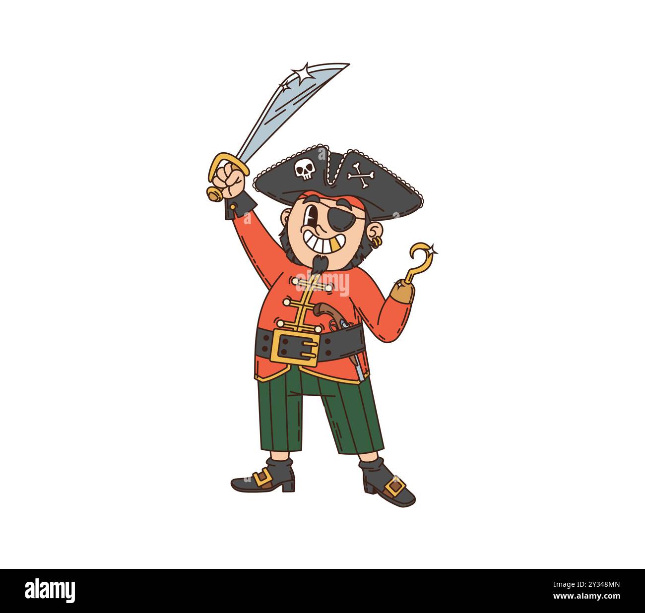 Looking triumphant Stock Vector Images - Alamy